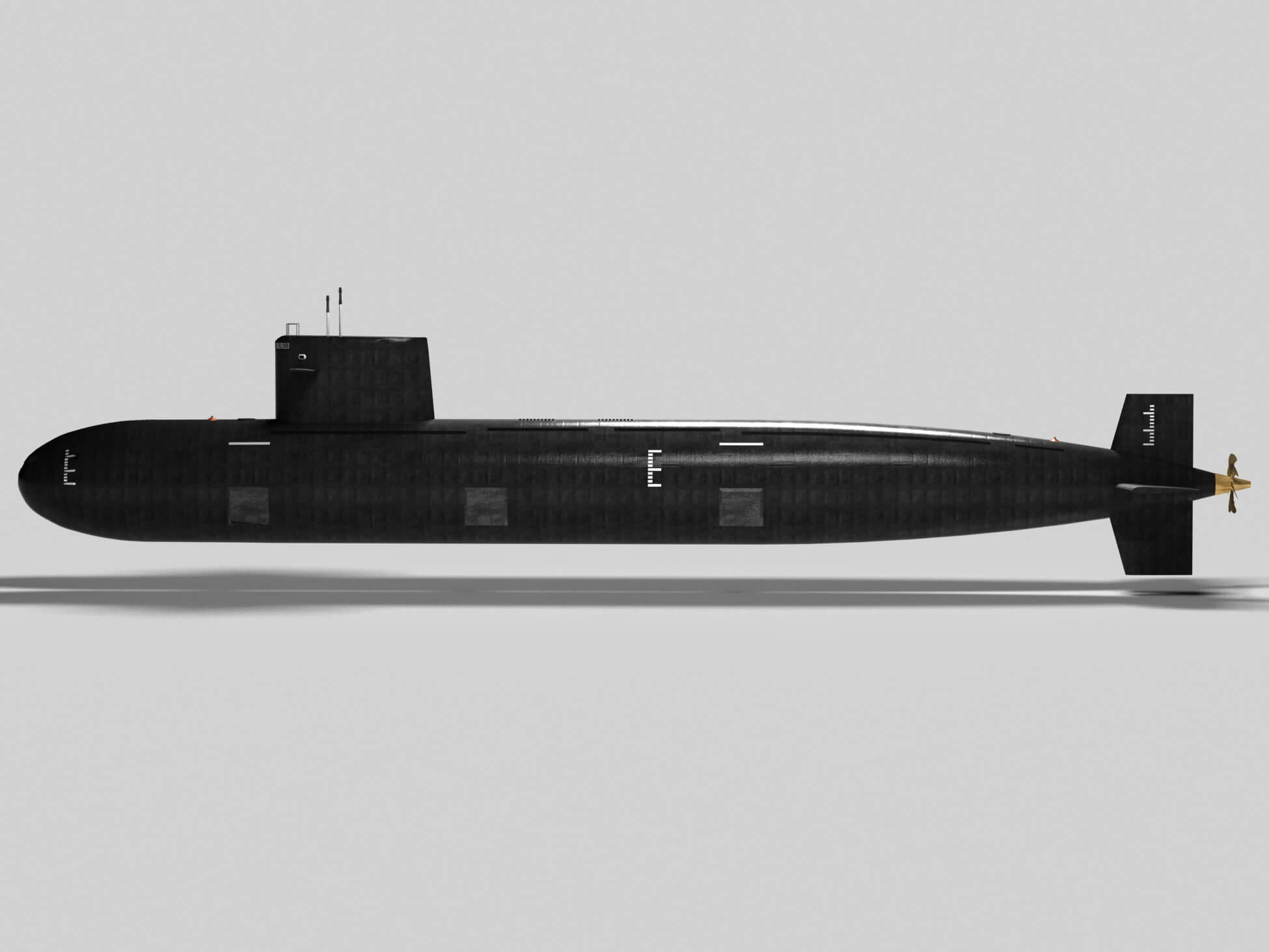 Type 093 Shang Class Submarine - 3D Model by FiniasK