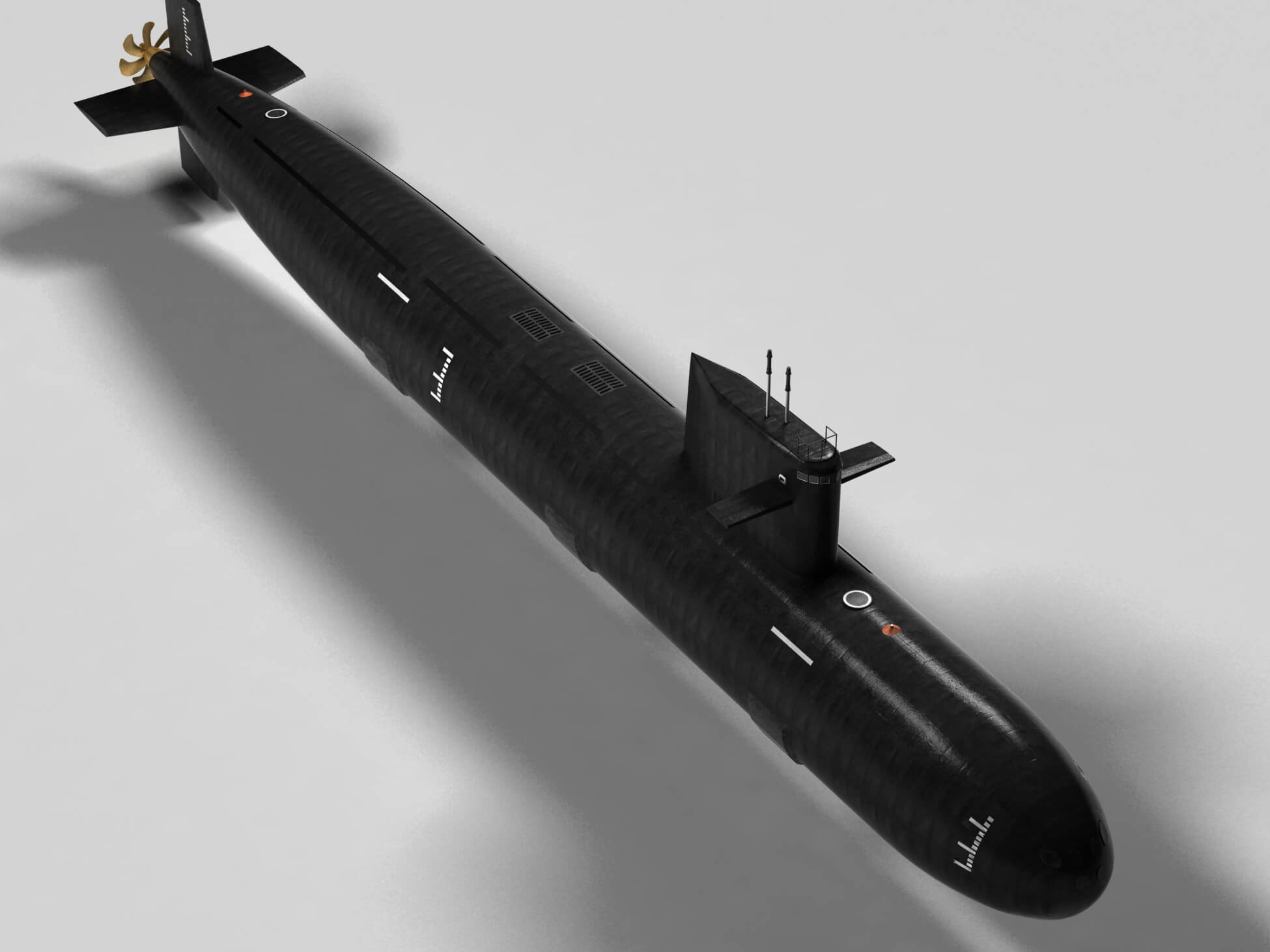Type 093 Shang Class Submarine - 3D Model by FiniasK
