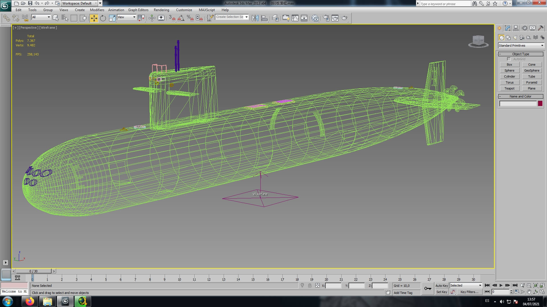 Type 093 Shang Class Submarine - 3D Model by FiniasK