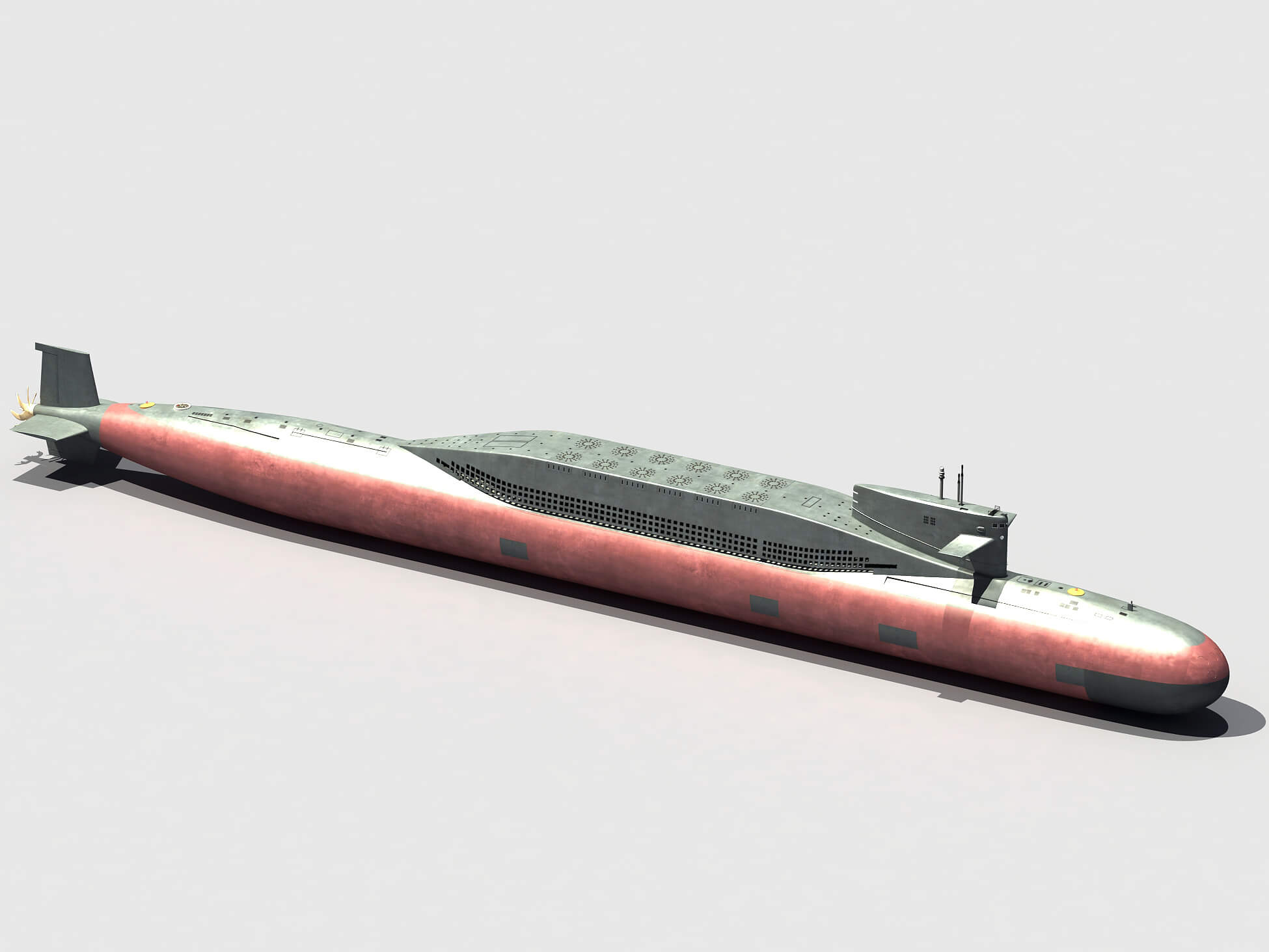 Type 094 Jin Class Submarine - 3D Model by FiniasK