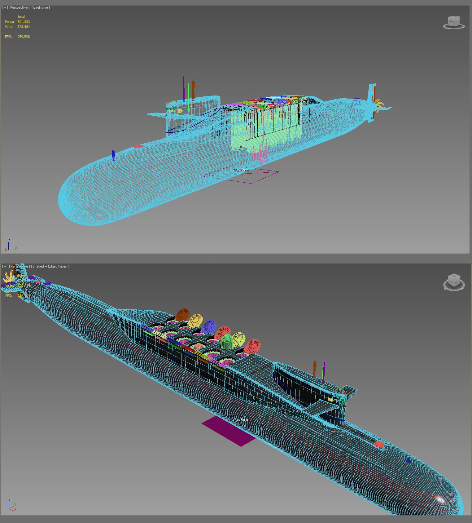 Type 094 Jin Class Submarine - 3D Model by FiniasK