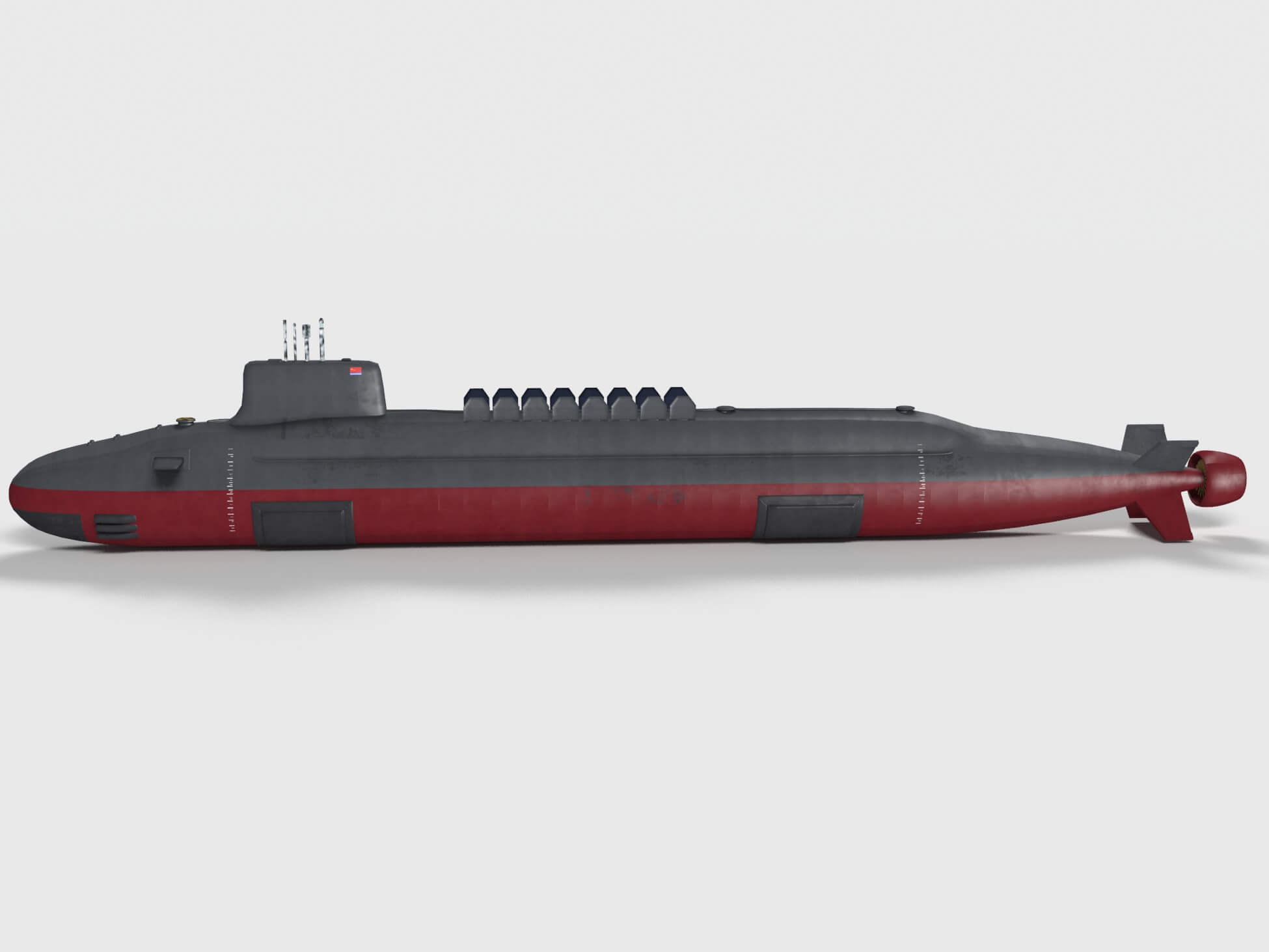 Type 096 Submarine - 3D Model by FiniasK