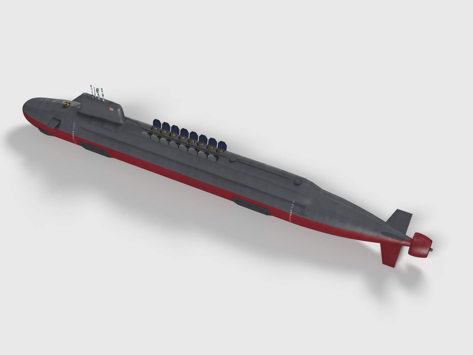 Type 096 Submarine - 3D Model by FiniasK