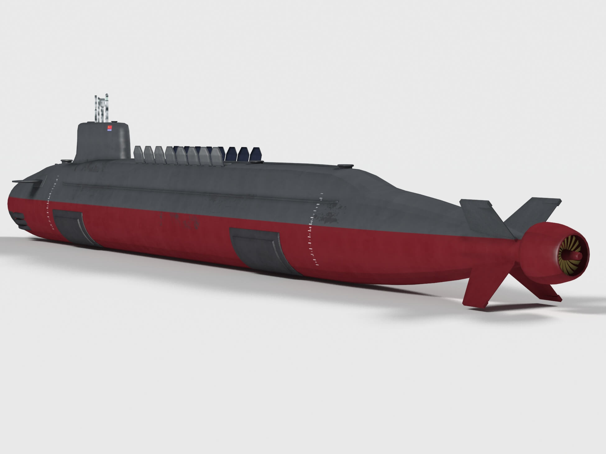 Type 096 Submarine - 3D Model by FiniasK