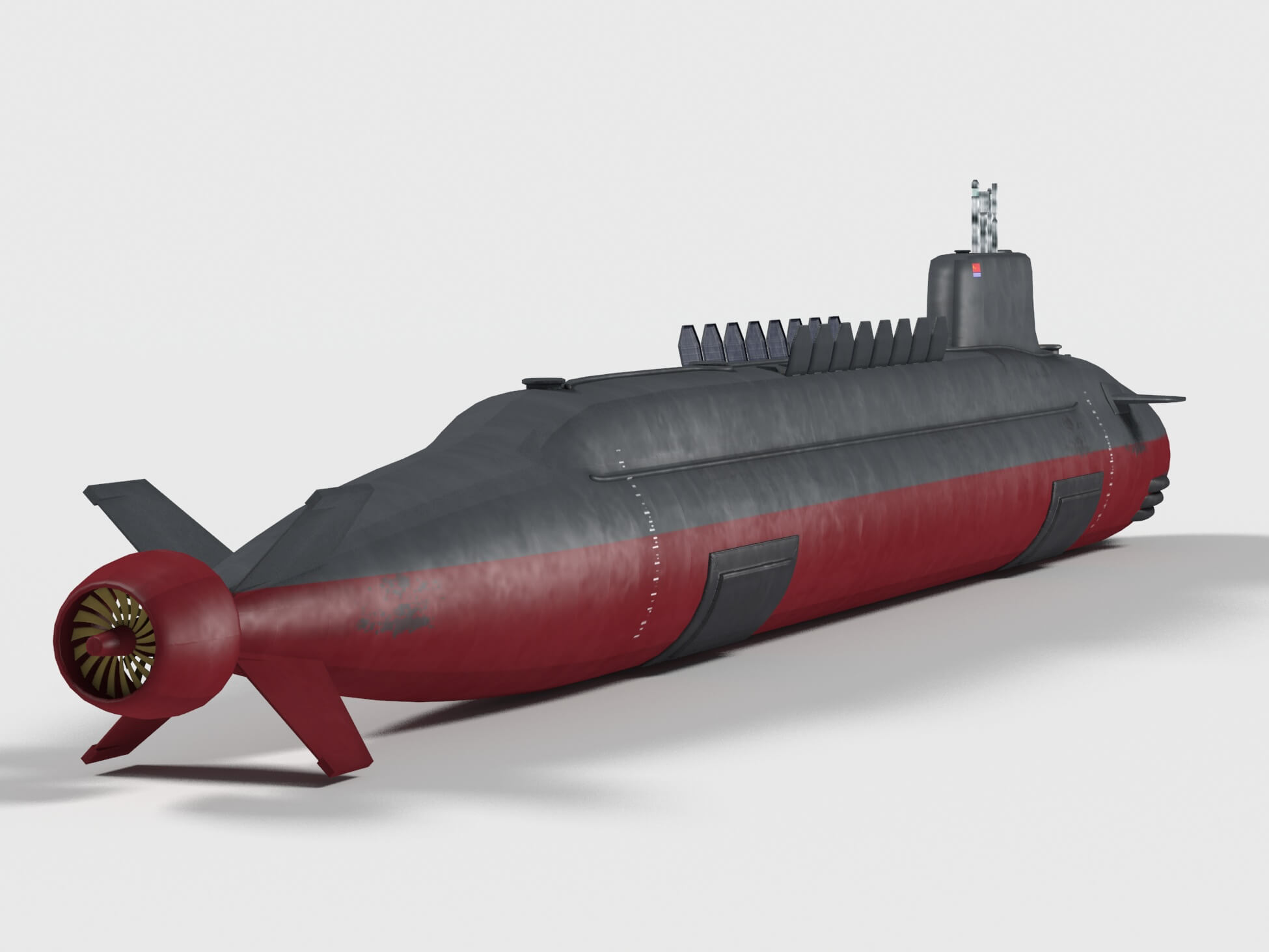 Type 096 Submarine - 3D Model by FiniasK