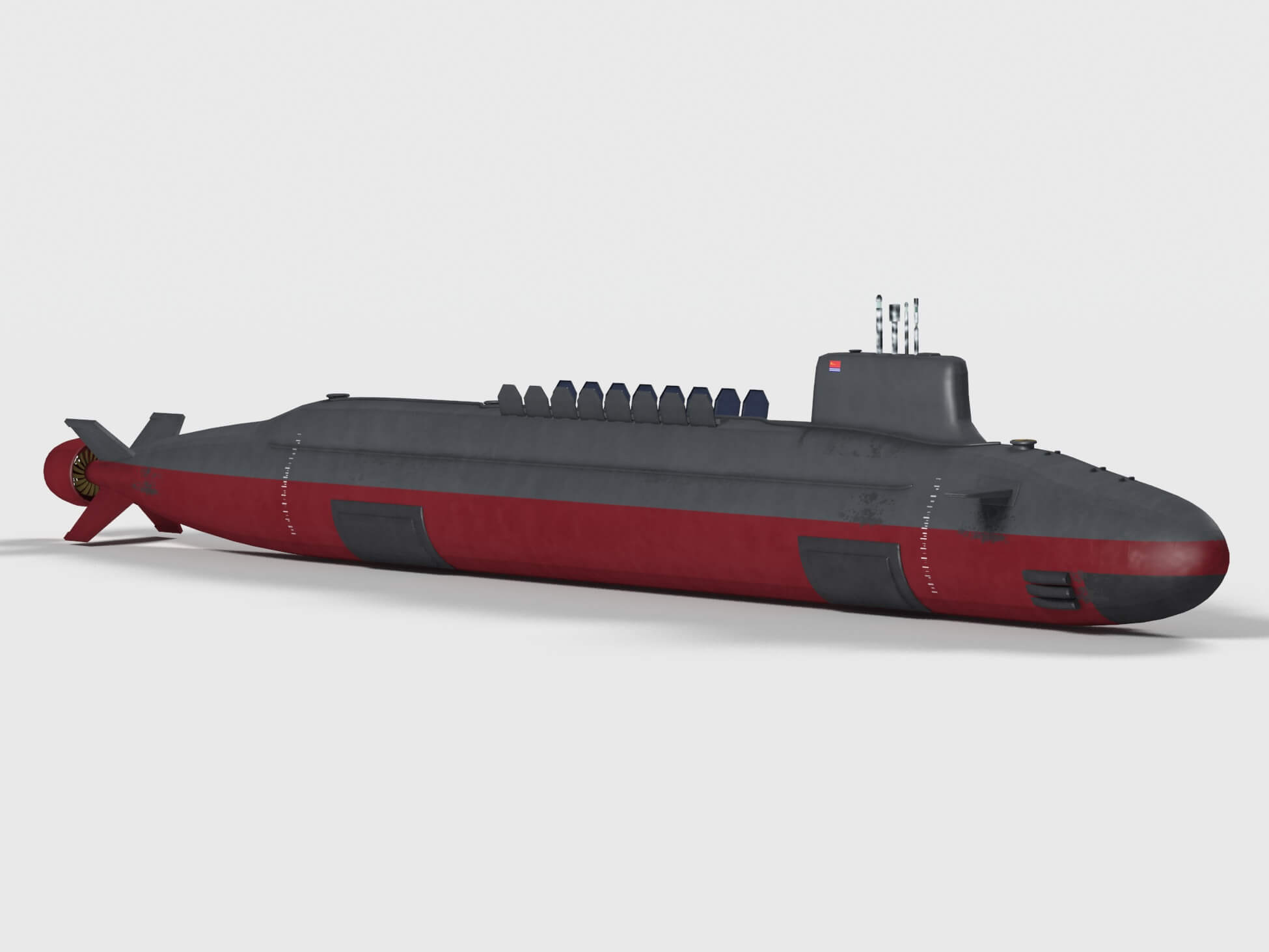 Type 096 Submarine - 3D Model by FiniasK