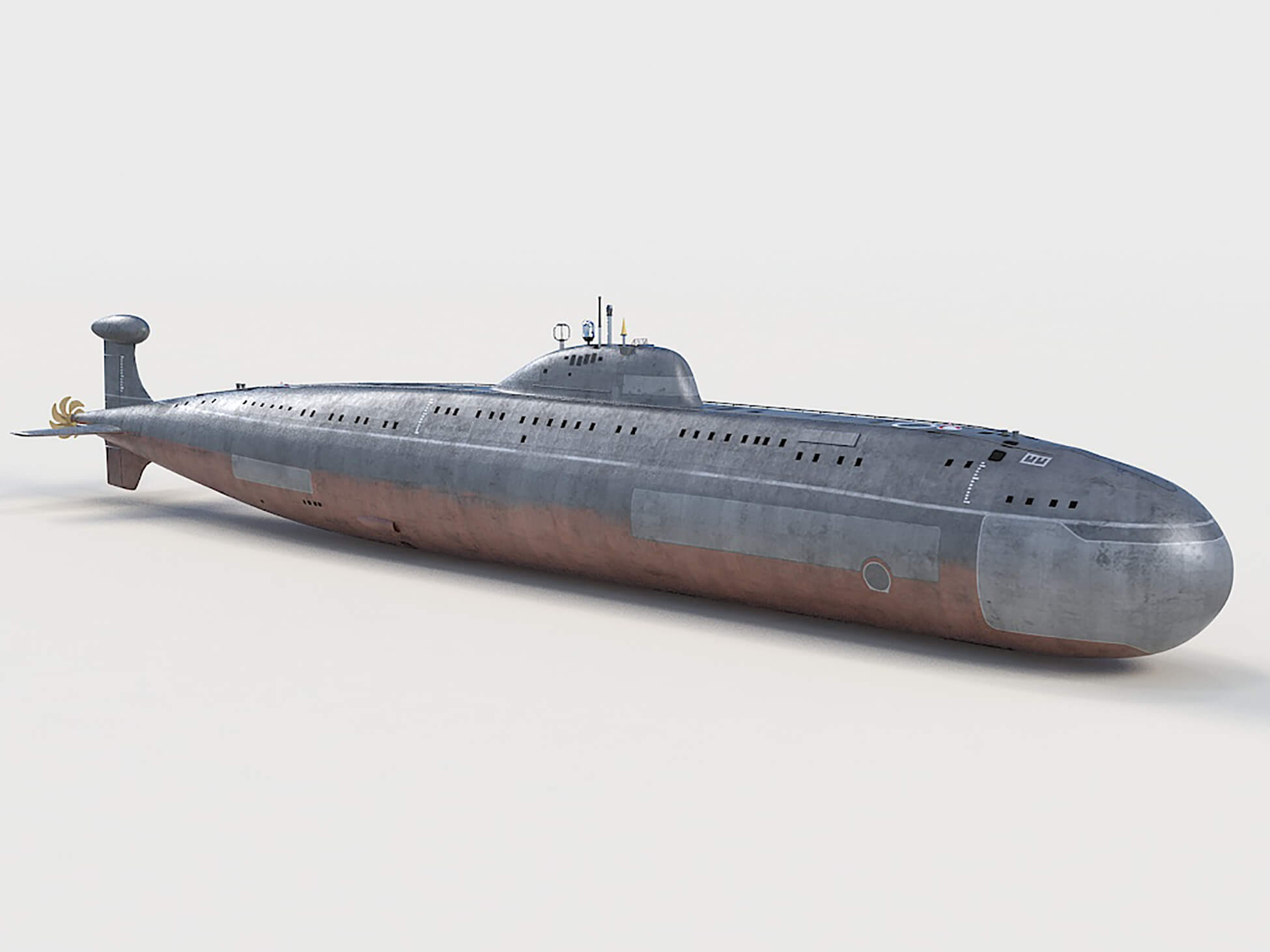 Type 671 Rtm/Rtmk Shchuka (Victor III) Class Submarine - 3D Model by ...