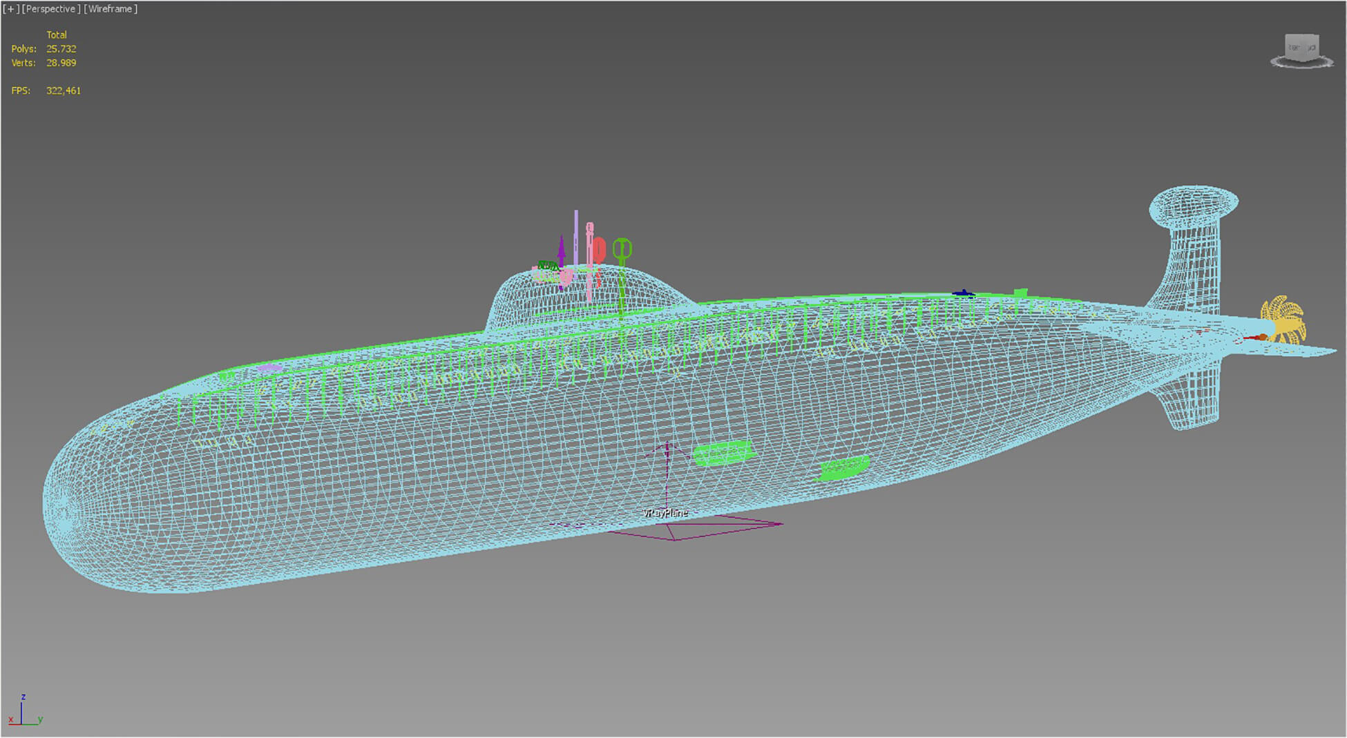 Type 671 Rtm/Rtmk Shchuka (Victor III) Class Submarine - 3D Model by ...