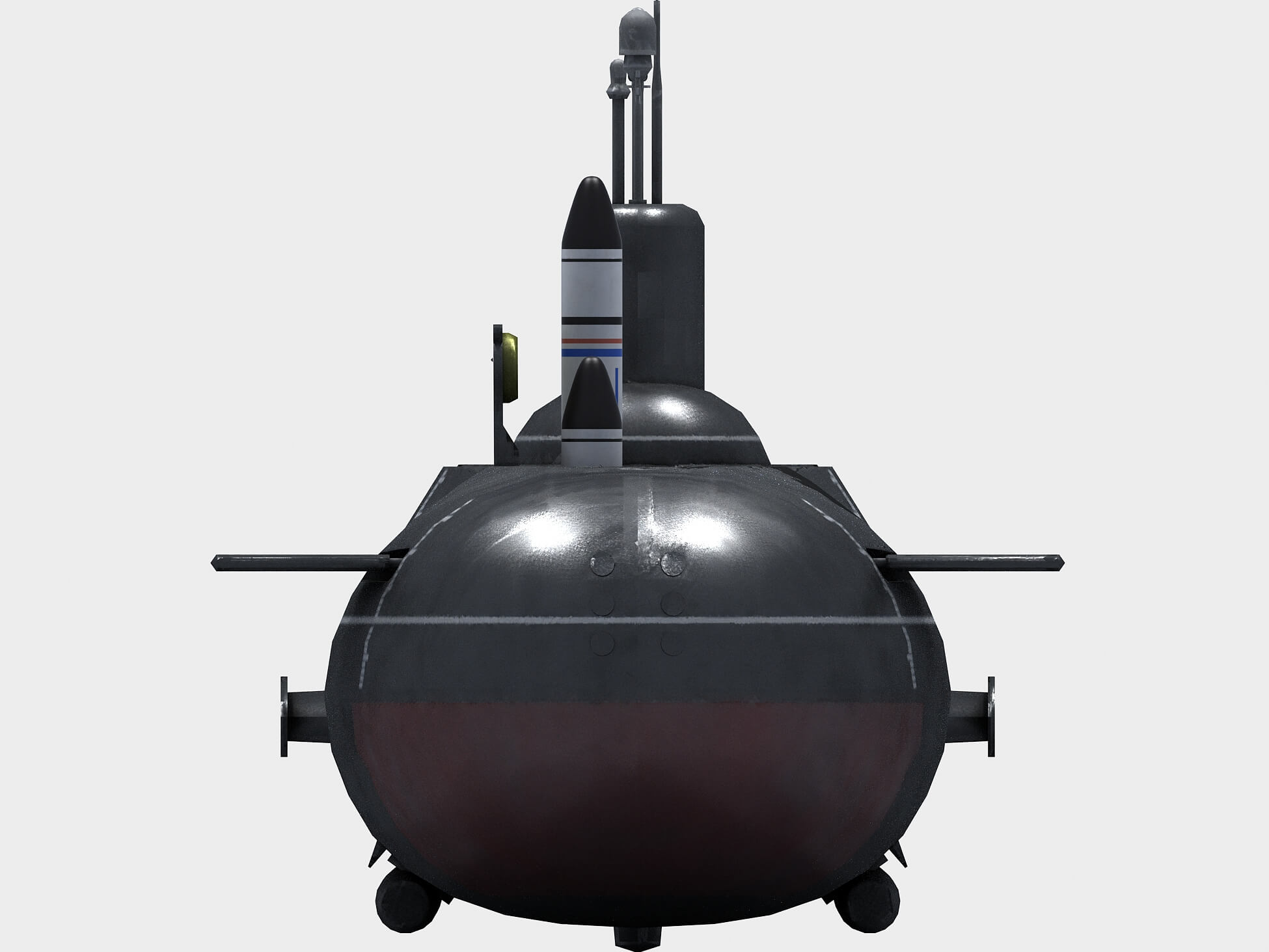 Type 941 Typhoon Class Submarine - 3D Model by FiniasK