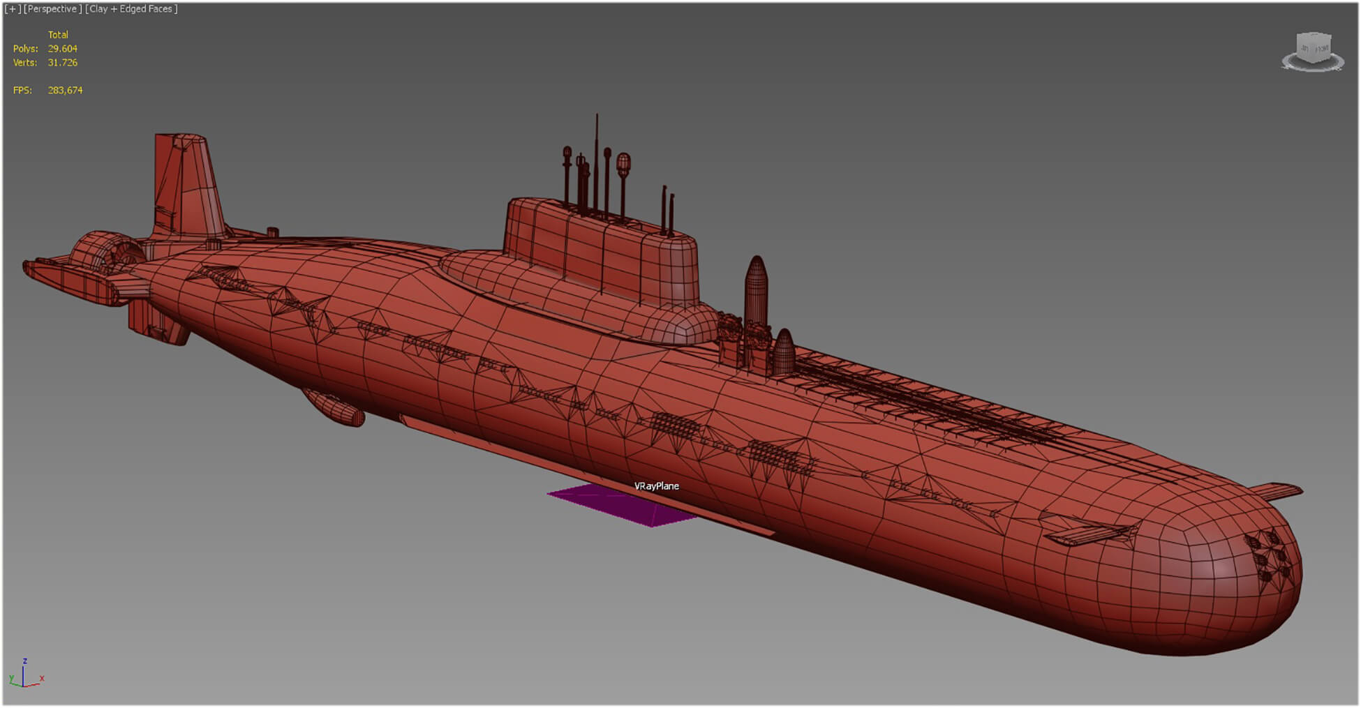 Type 941 Typhoon Class Submarine - 3D Model by FiniasK