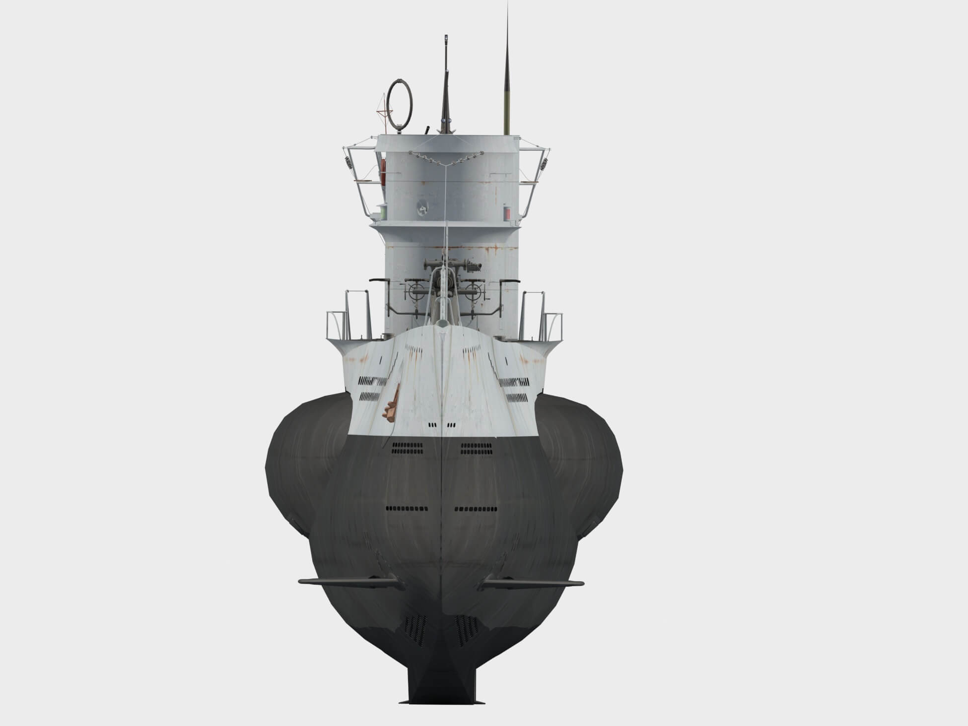 U-Boat Type VII B Submarine 3D Model by FiniasK