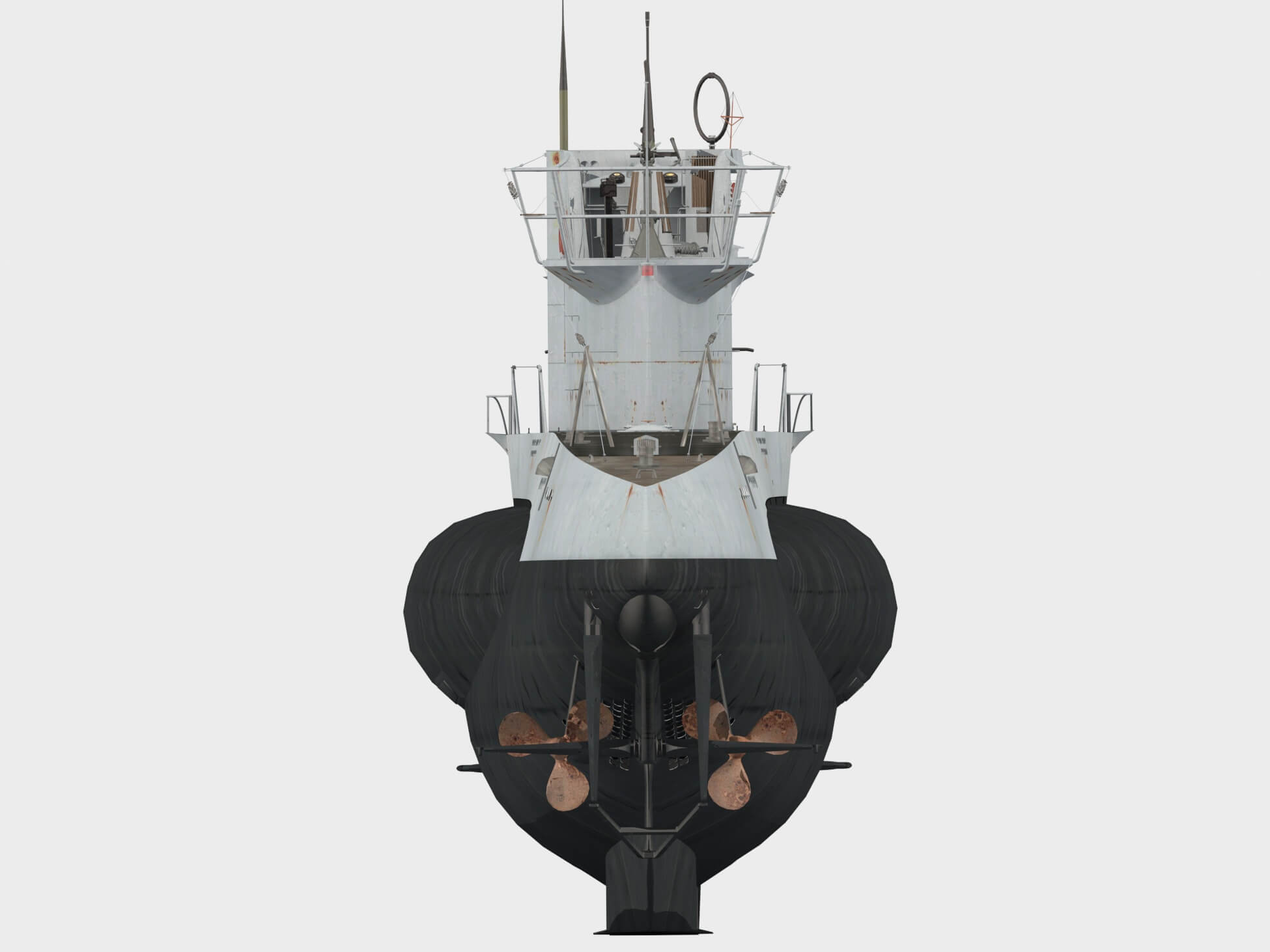 U-Boat Type VII B Submarine 3D Model by FiniasK