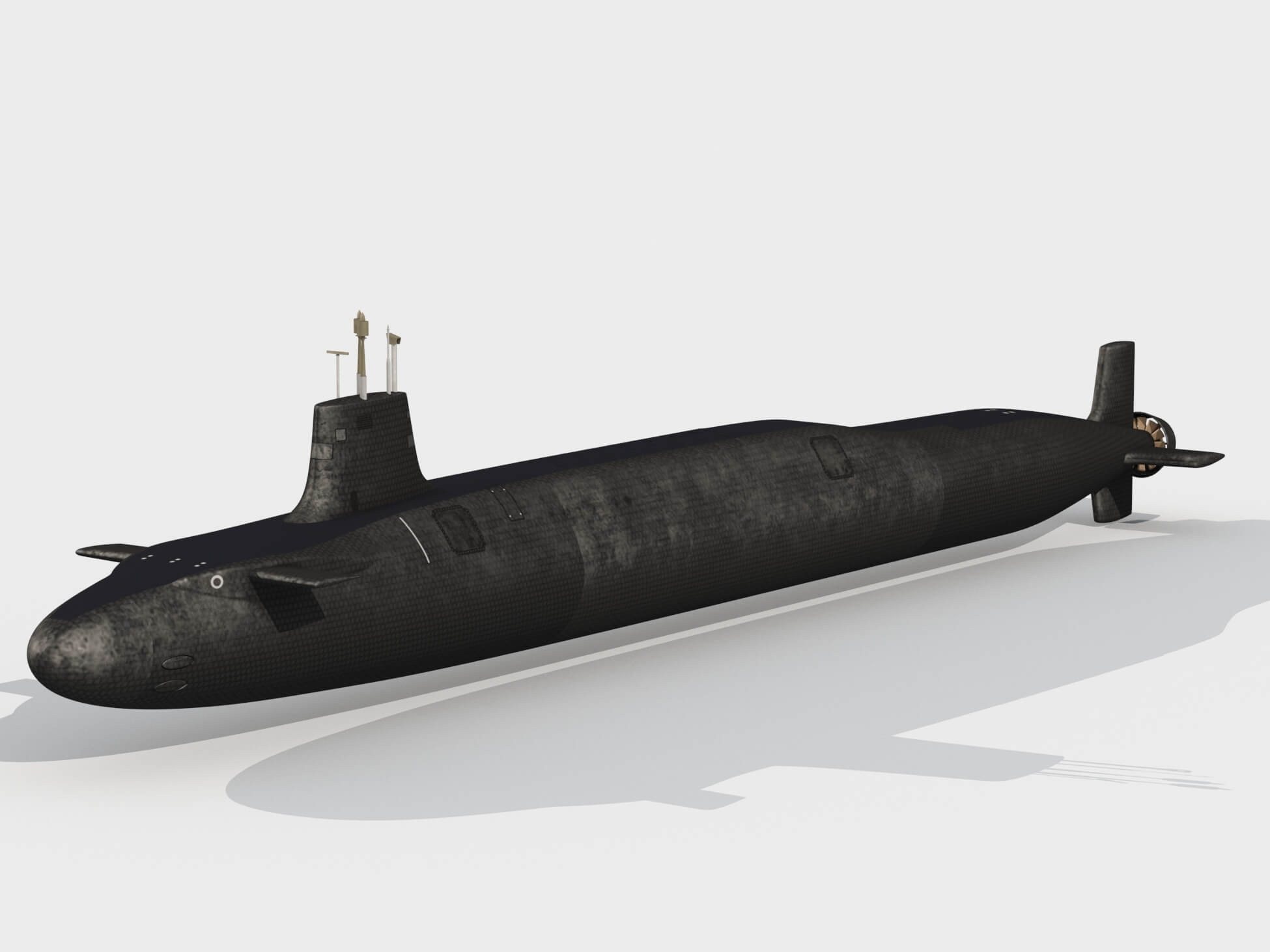 Vanguard Class Submarine - 3D Model by FiniasK