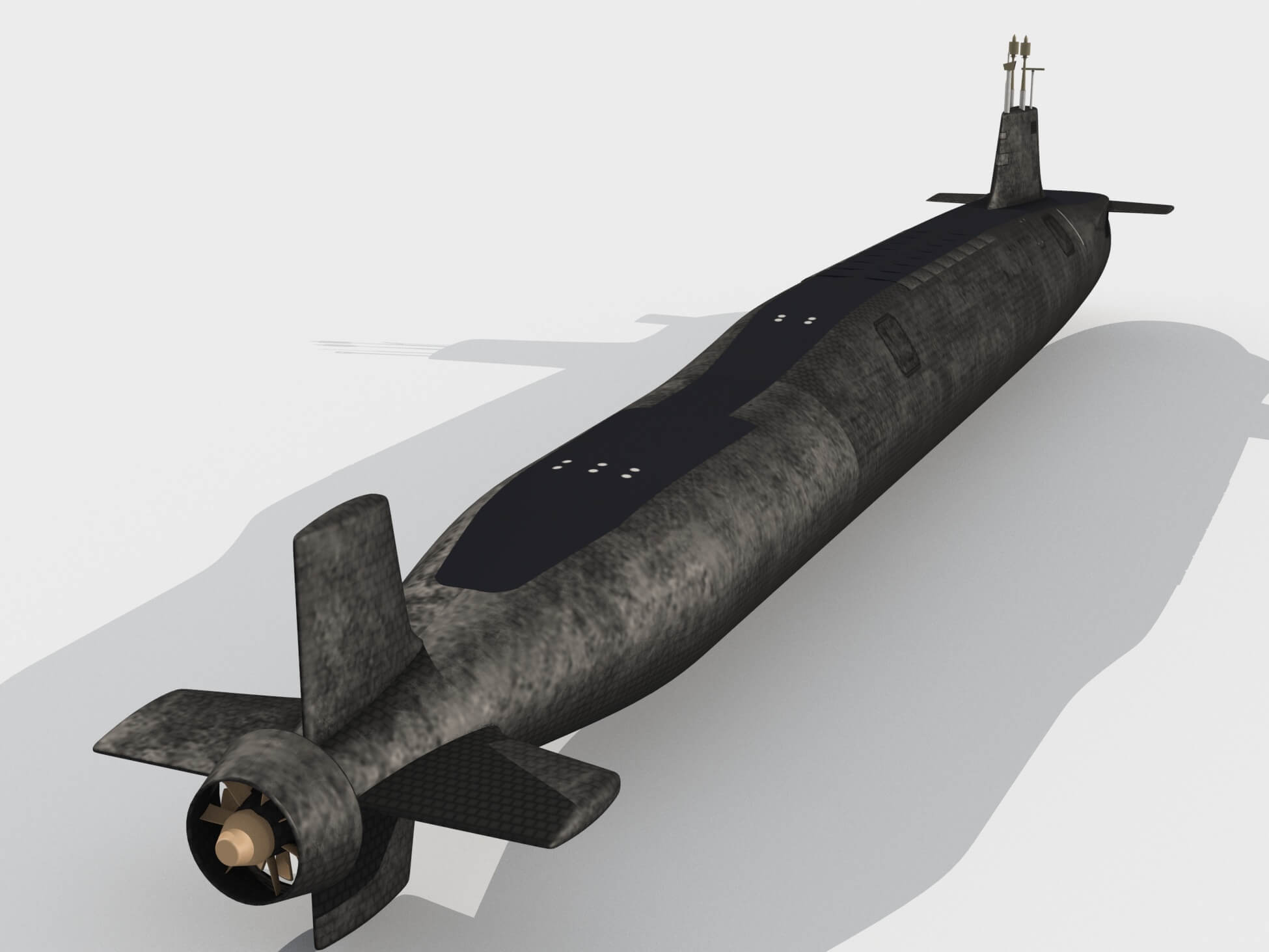 Vanguard Class Submarine - 3D Model by FiniasK