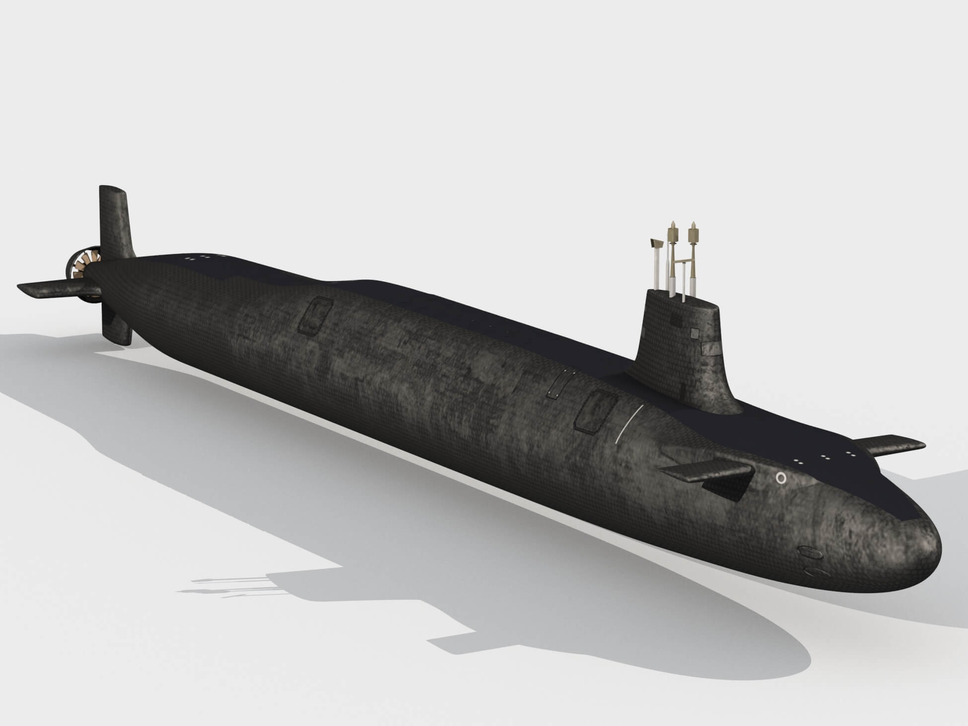 Vanguard Class Submarine - 3D Model by FiniasK