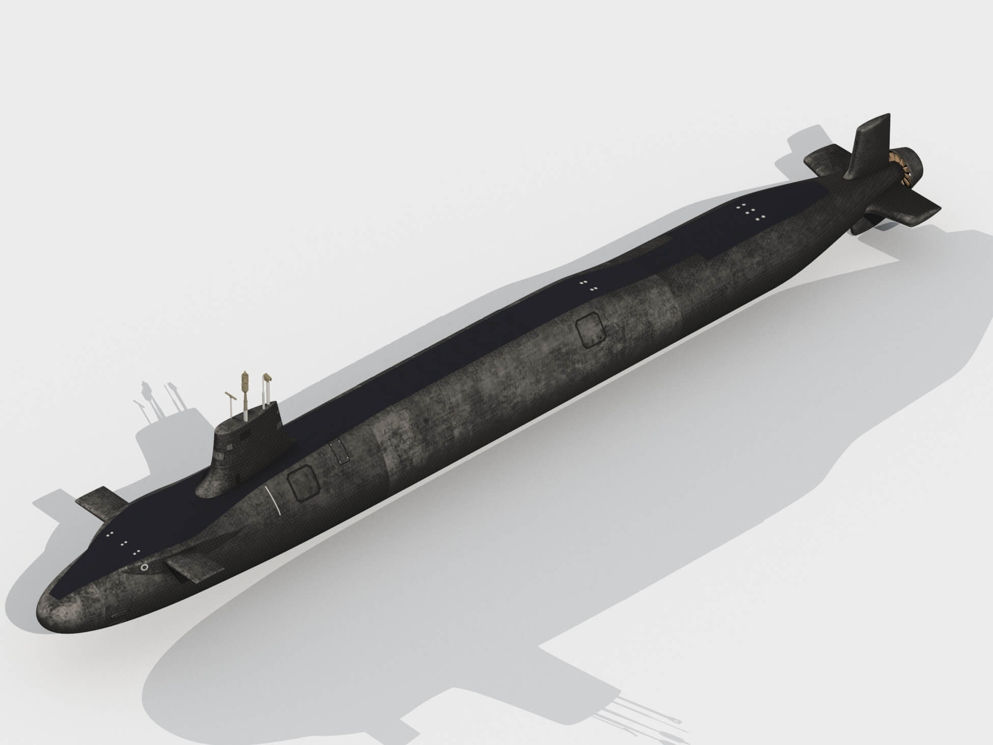 Vanguard Class Submarine - 3D Model by FiniasK