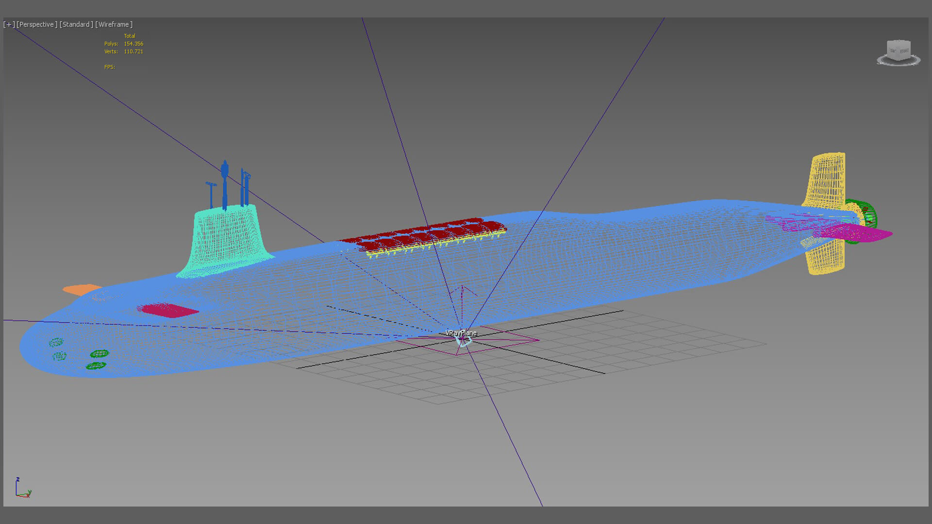 Vanguard Class Submarine - 3D Model by FiniasK