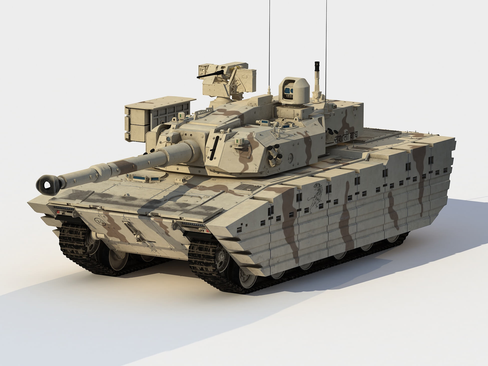 Zorawar Light Tank - 3D Model by FiniasK