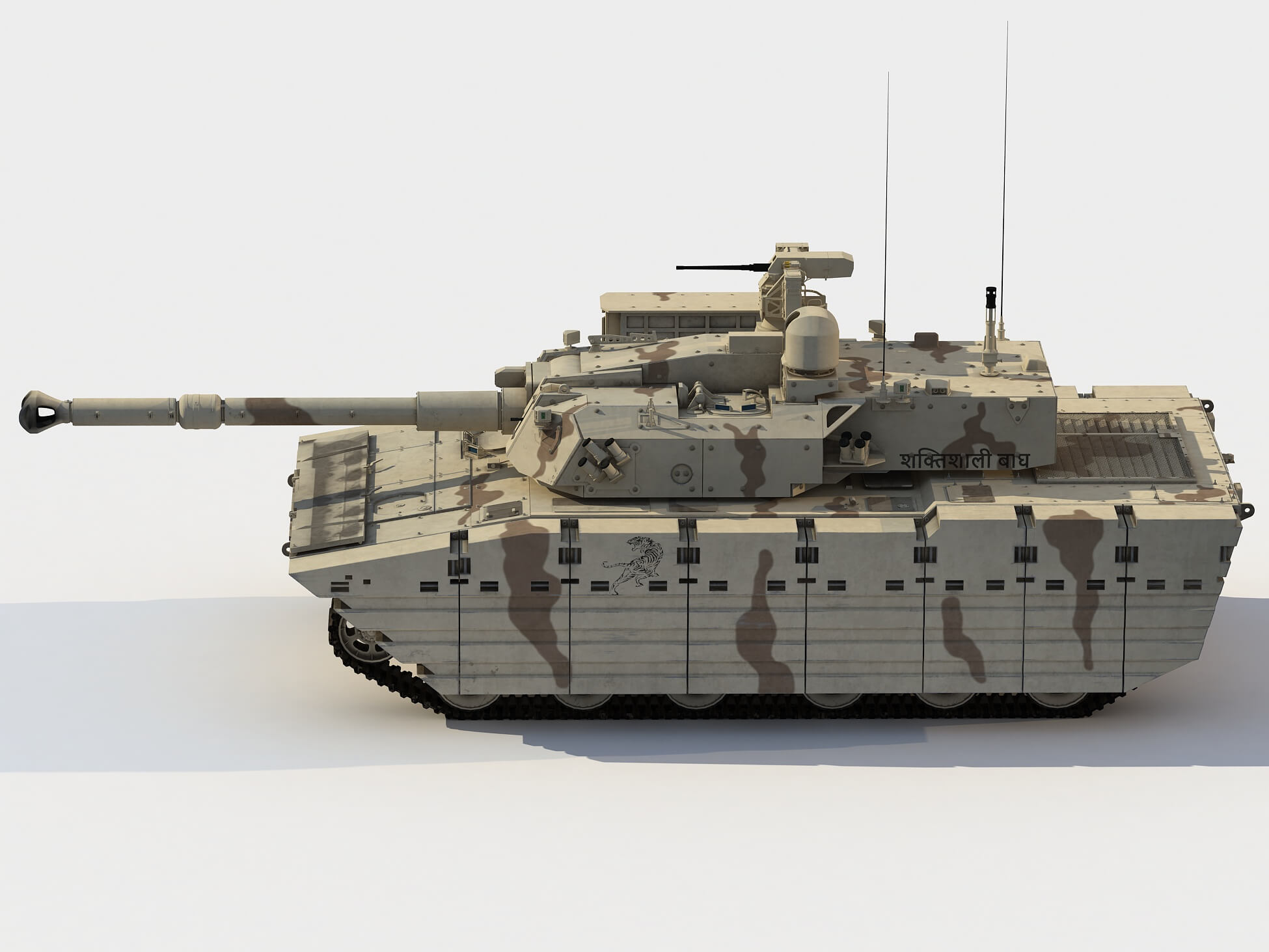 Zorawar Light Tank - 3D Model by FiniasK