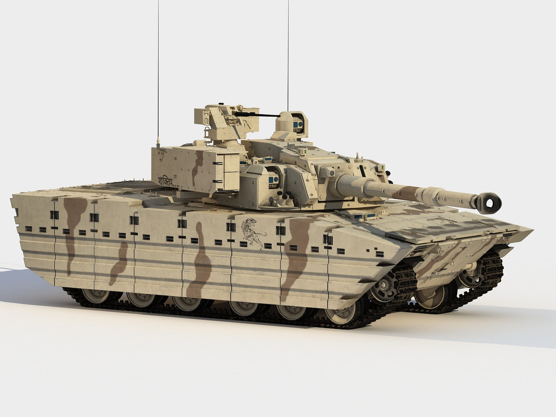 Zorawar Light Tank - 3D Model by FiniasK