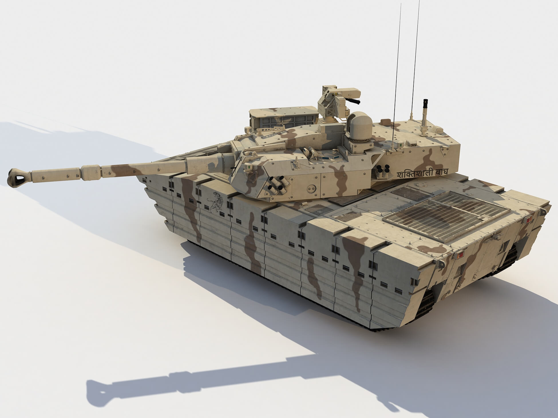 Zorawar Light Tank - 3D Model by FiniasK