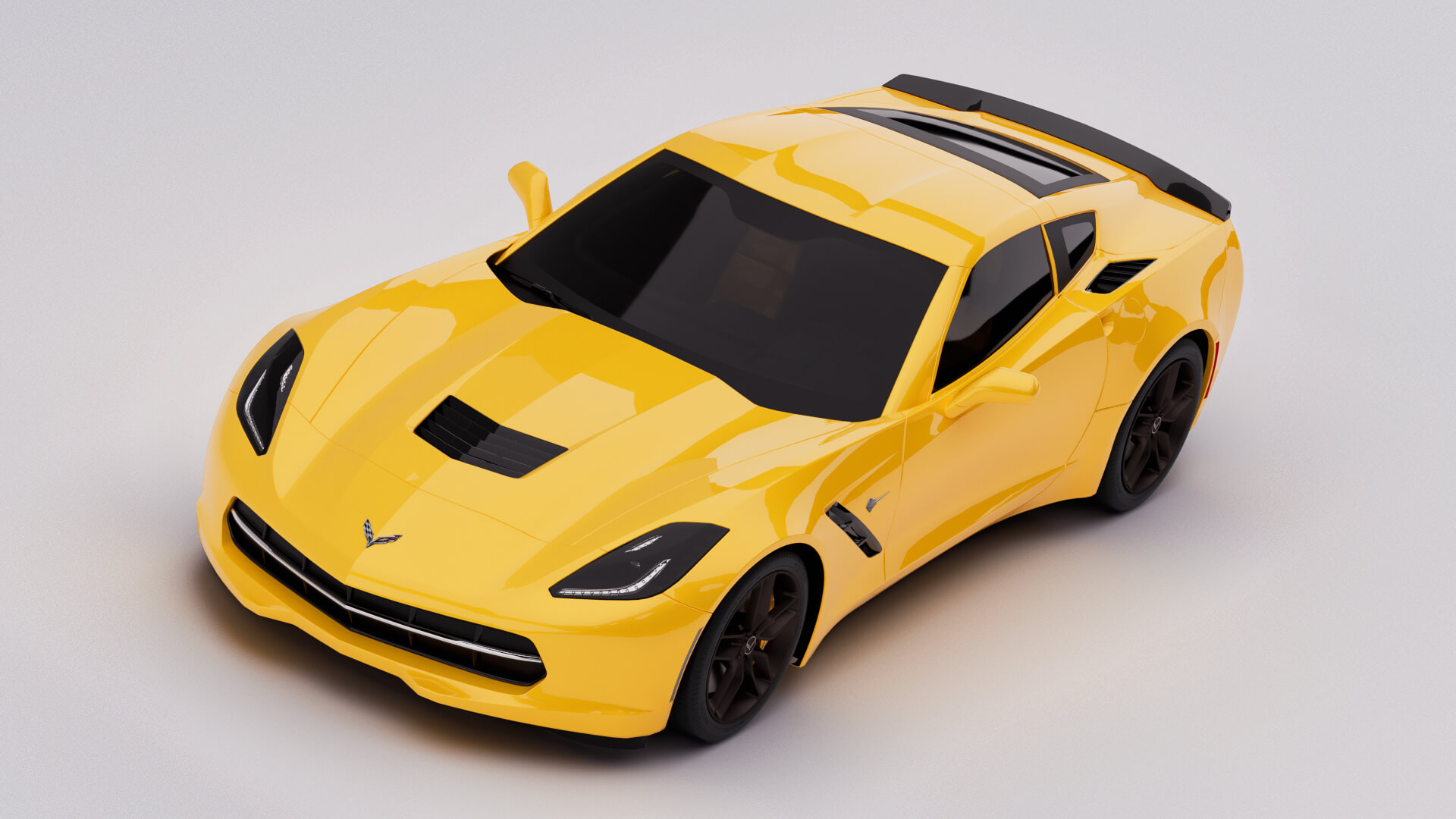 Chevrolet Corvette C7 Stingray 2014 - 3D Model by FIRA