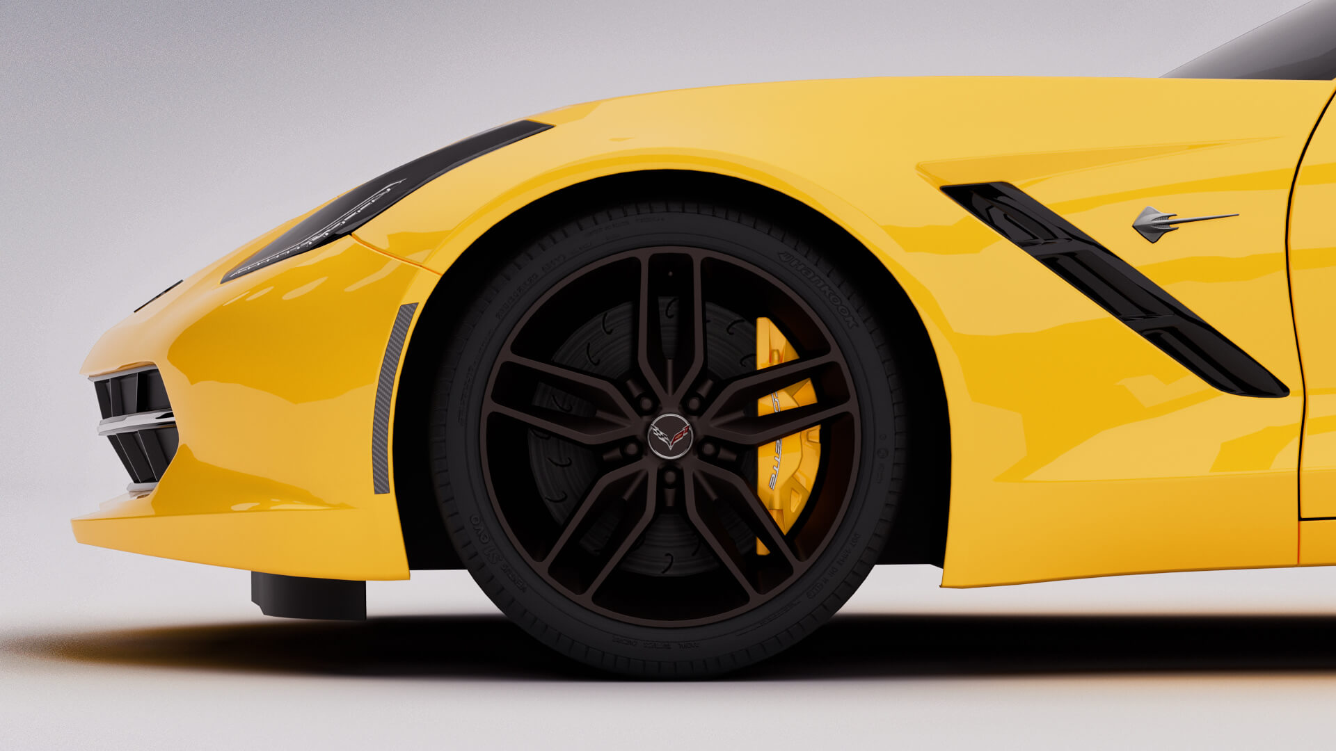 Chevrolet Corvette C7 Stingray 2014 - 3D Model by FIRA