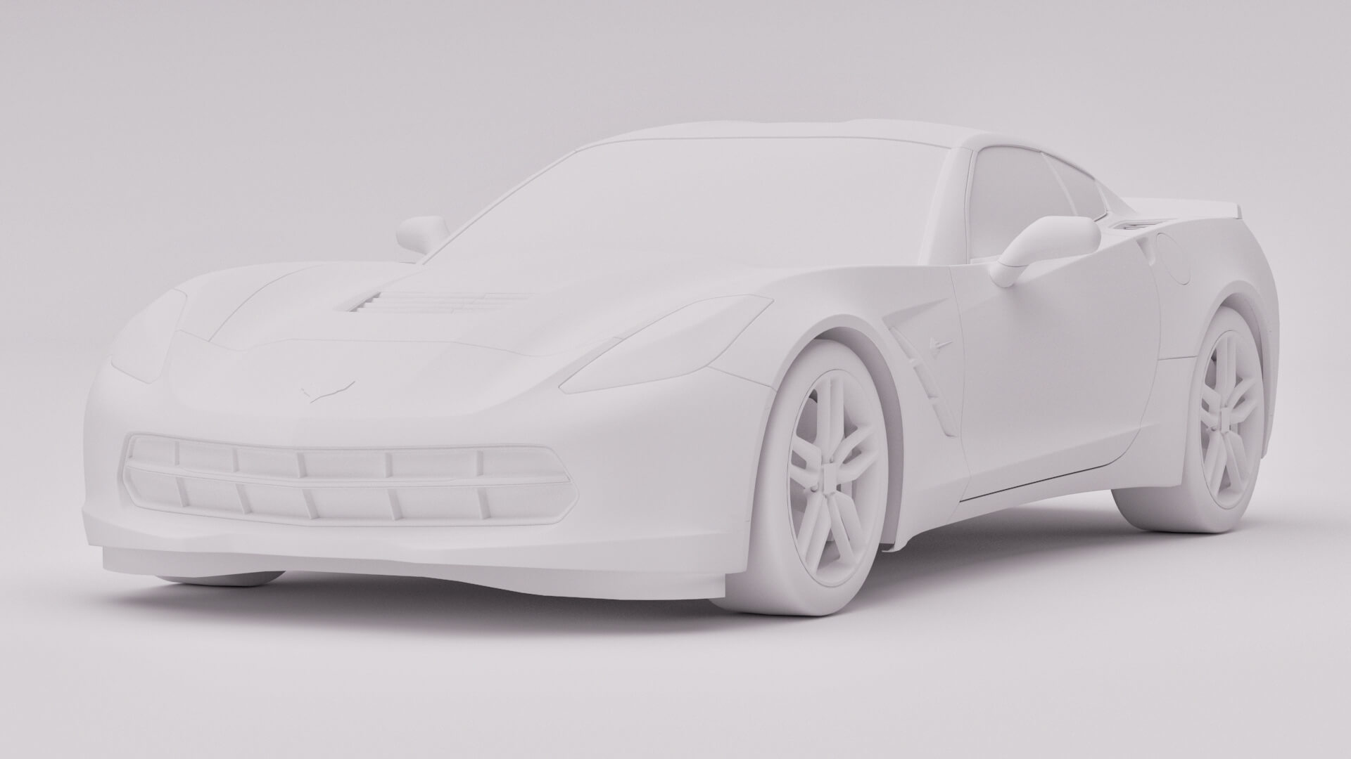 Chevrolet Corvette C7 Stingray 2014 - 3D Model by FIRA