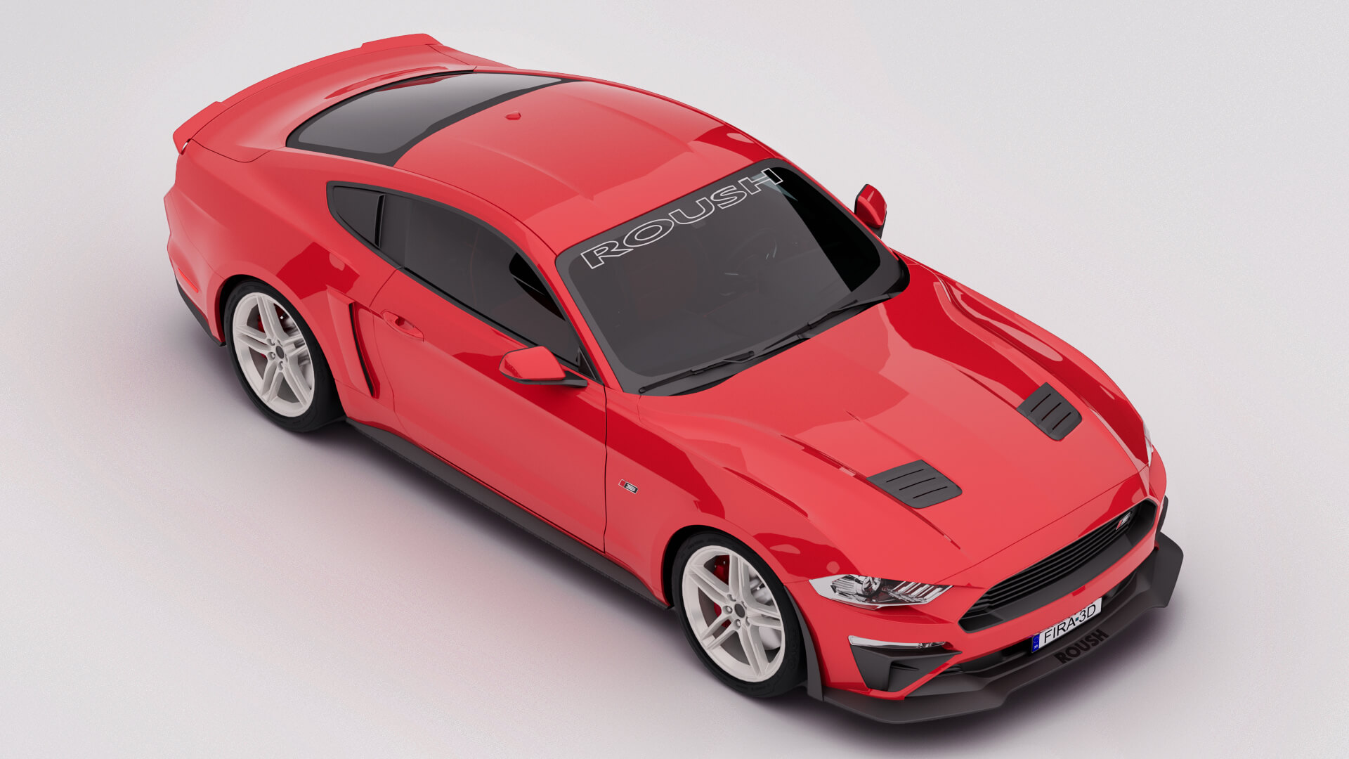 Ford Mustang Roush 2019 - 3D Model by FIRA