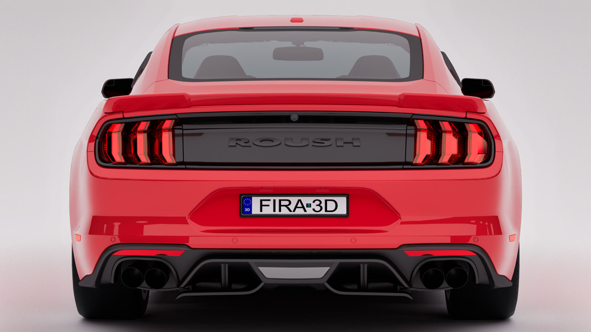 Ford Mustang Roush 2019 - 3D Model by FIRA