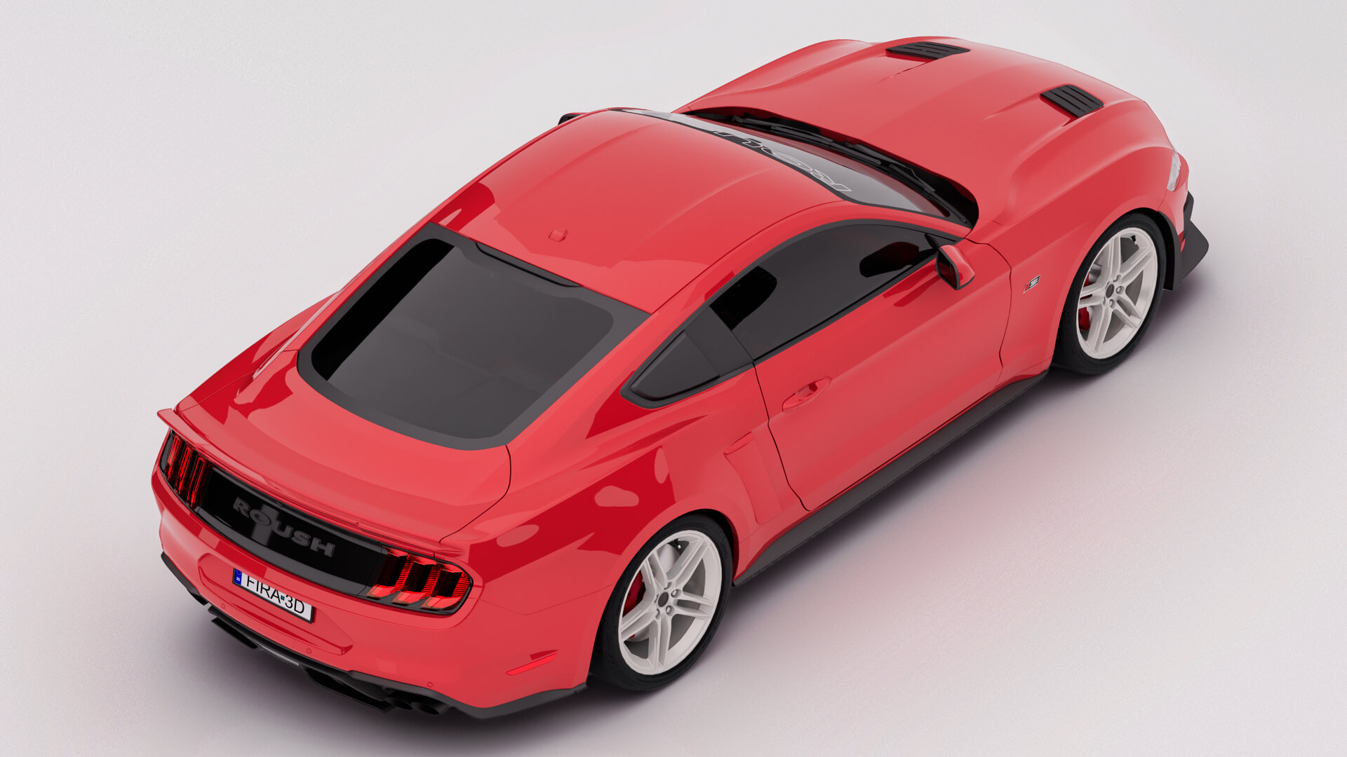 Ford Mustang Roush 2019 - 3D Model by FIRA