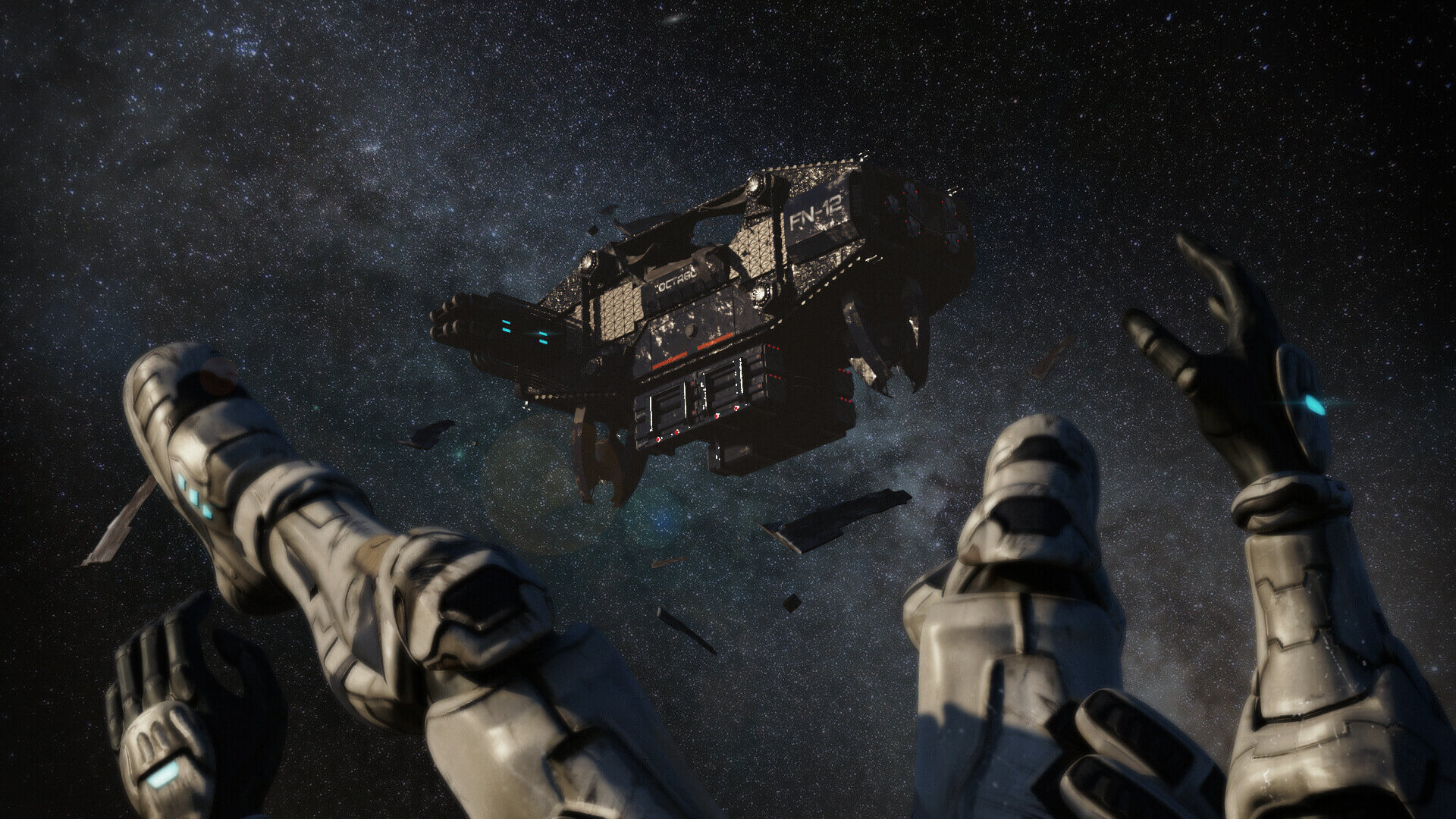 Into the Abyss 3D Render, Digital Art by FIRA