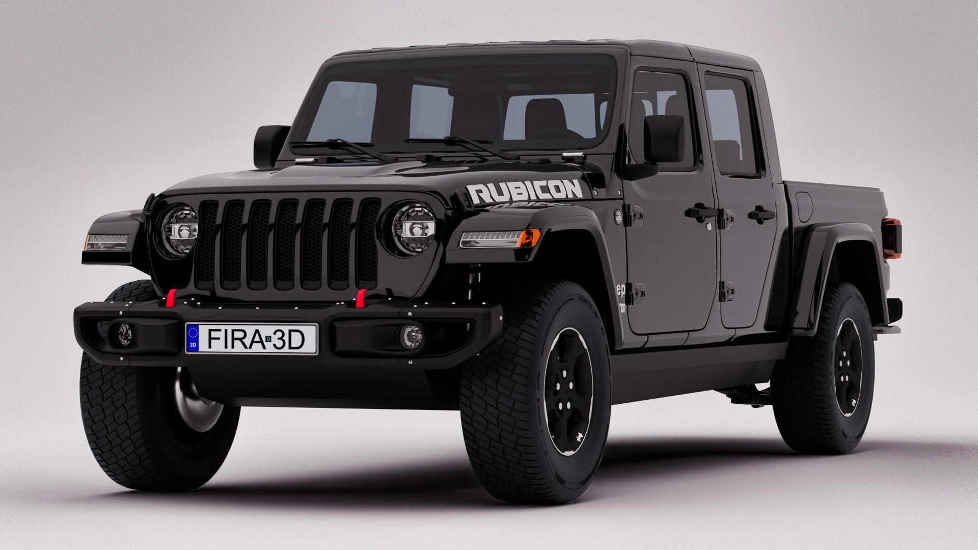 Jeep Gladiator Rubicon - 3D Model by FIRA