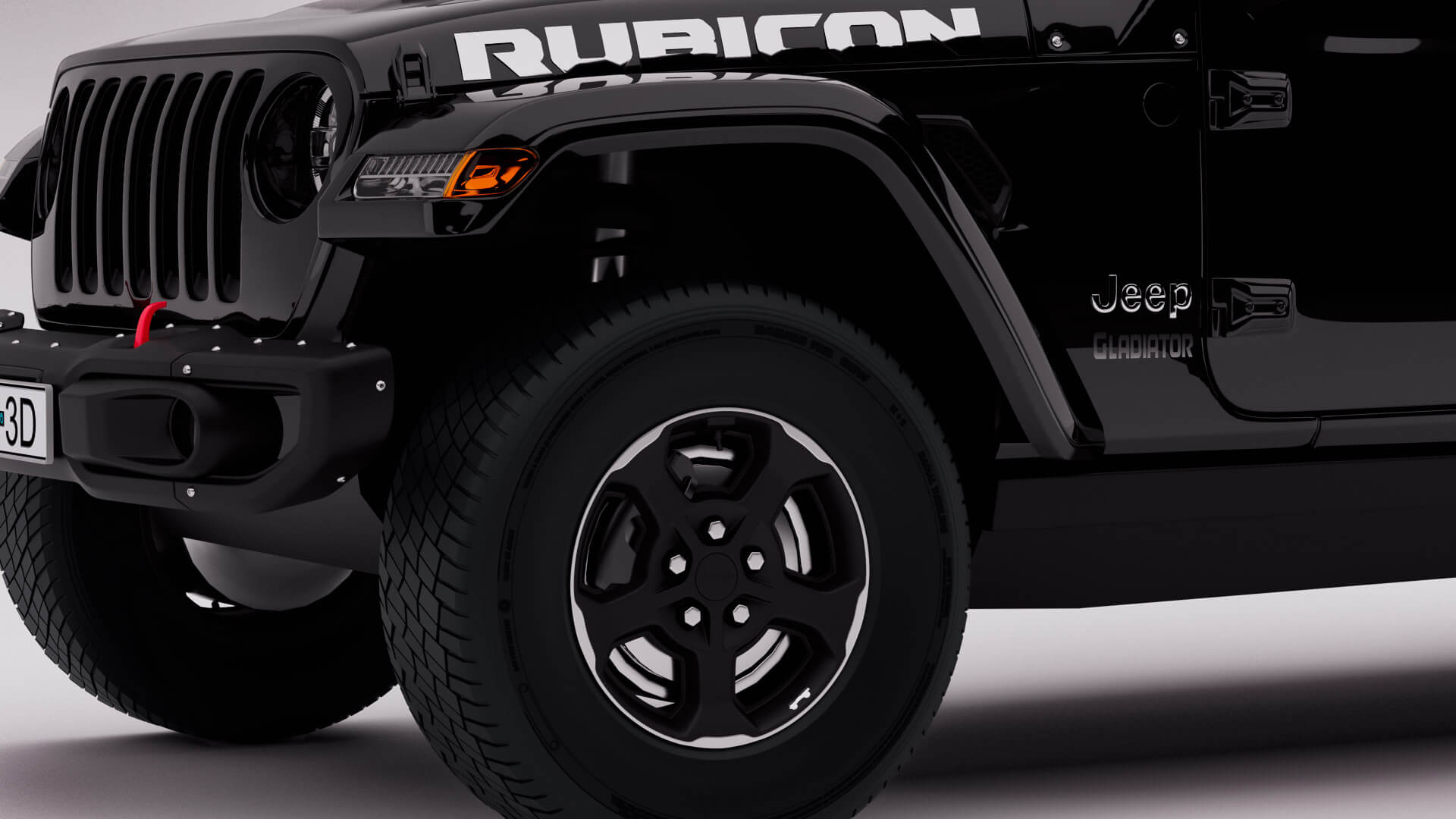 Jeep Gladiator Rubicon - 3D Model by FIRA