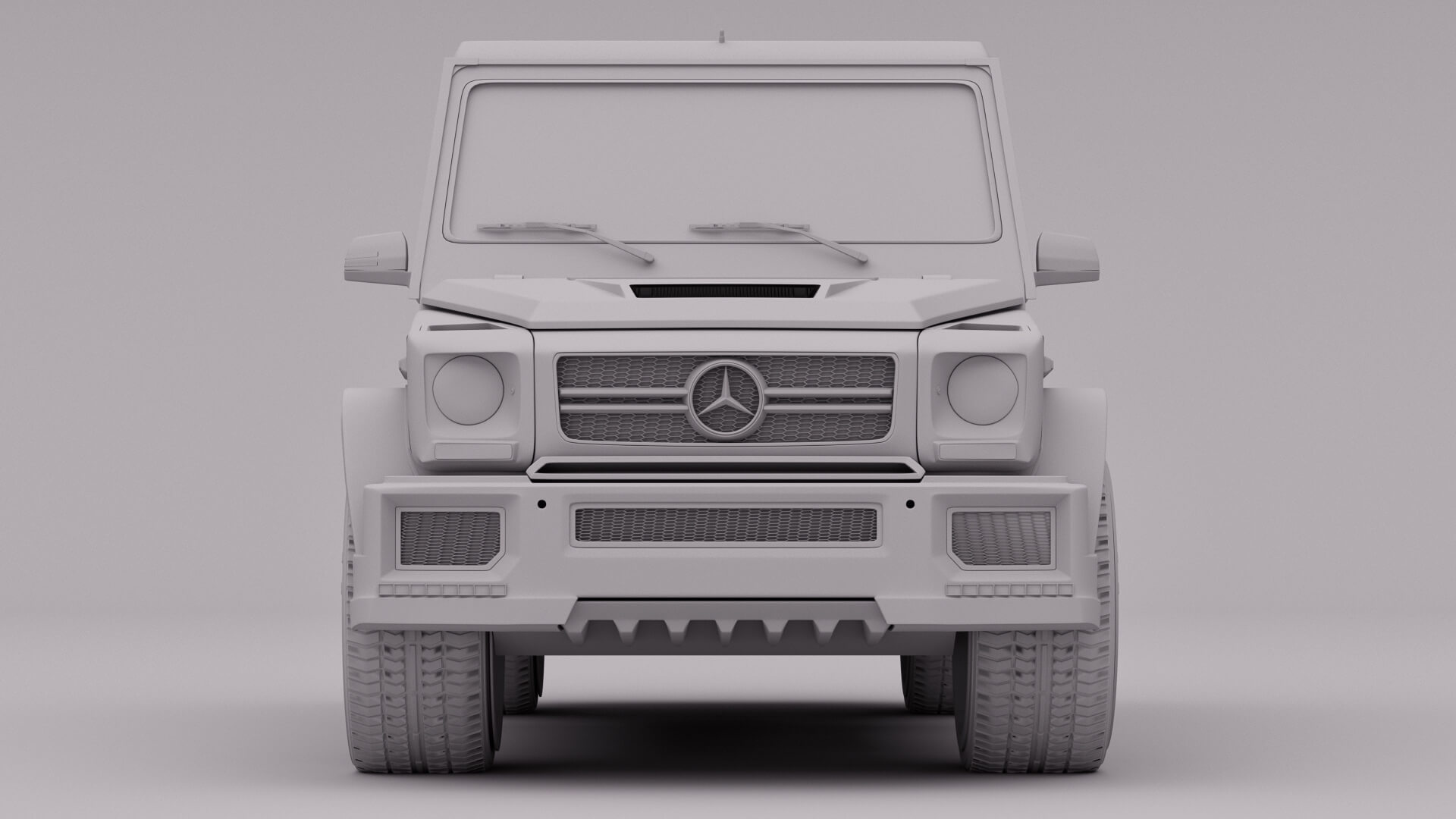 Mercedes G63 AMG 2018 - 3D Model by FIRA
