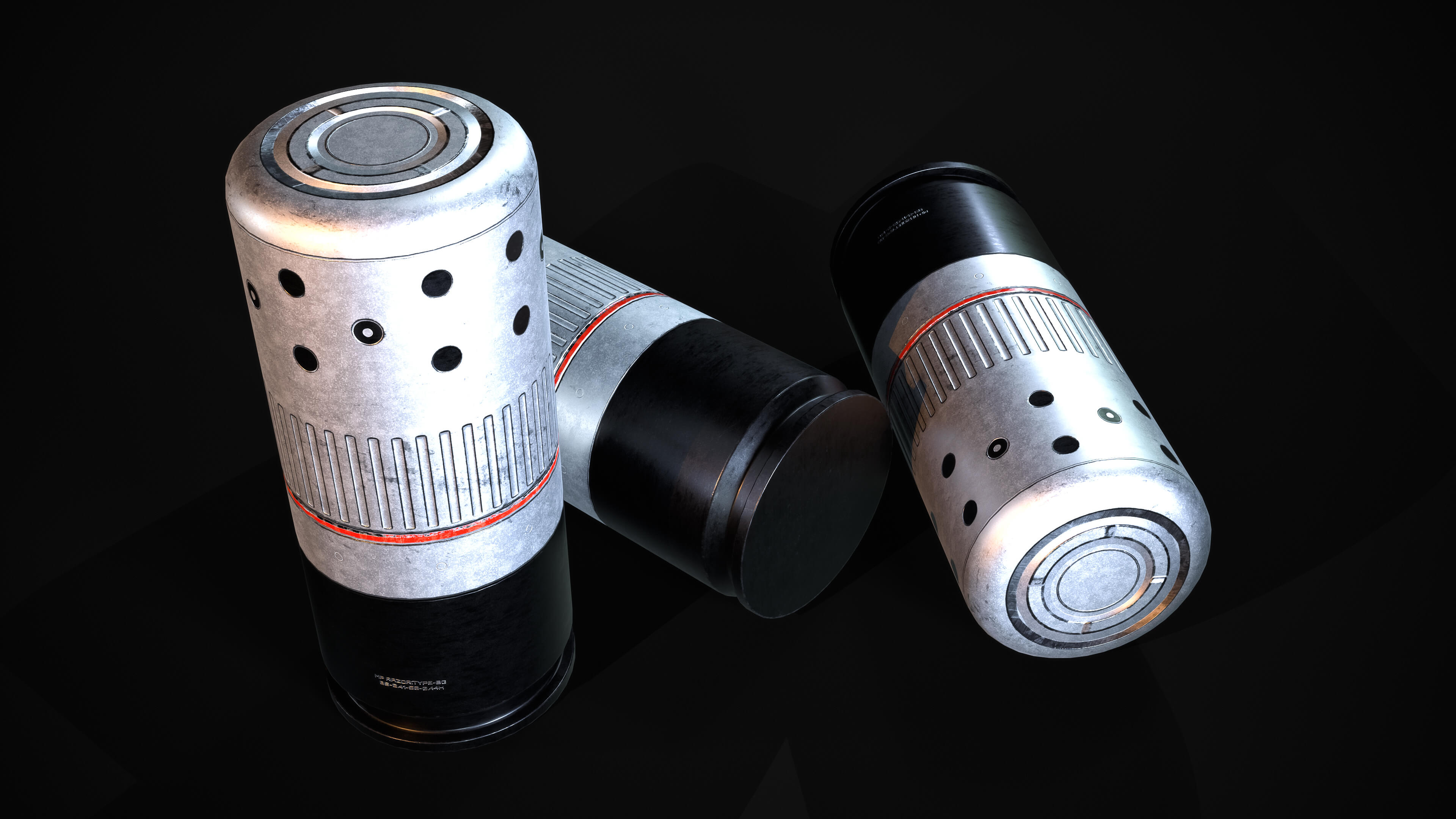 Sci-Fi Bullets Pack Vol. 2 3D Model by FIRA