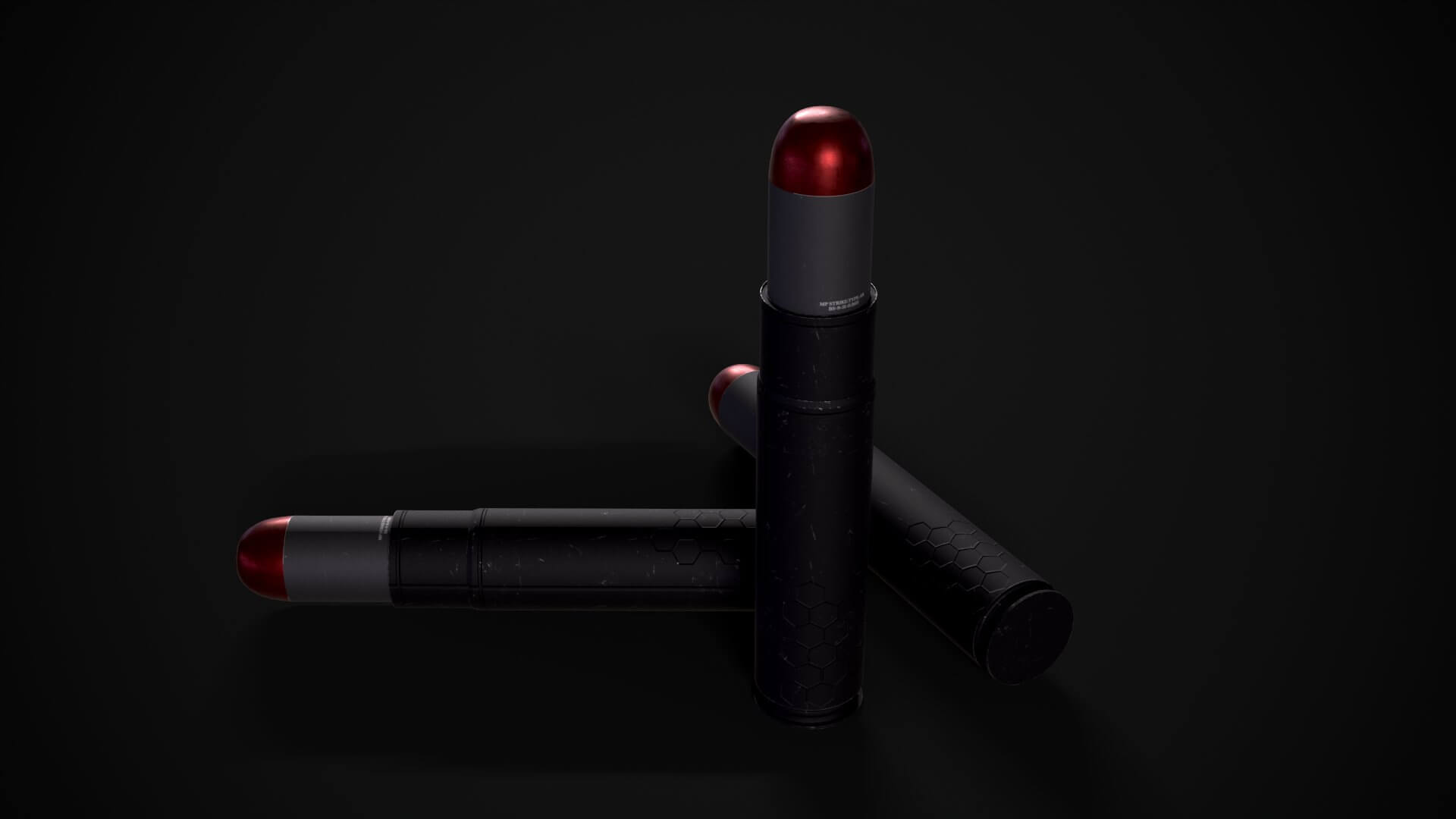 Sci-Fi Bullets Pack 3D Model by FIRA