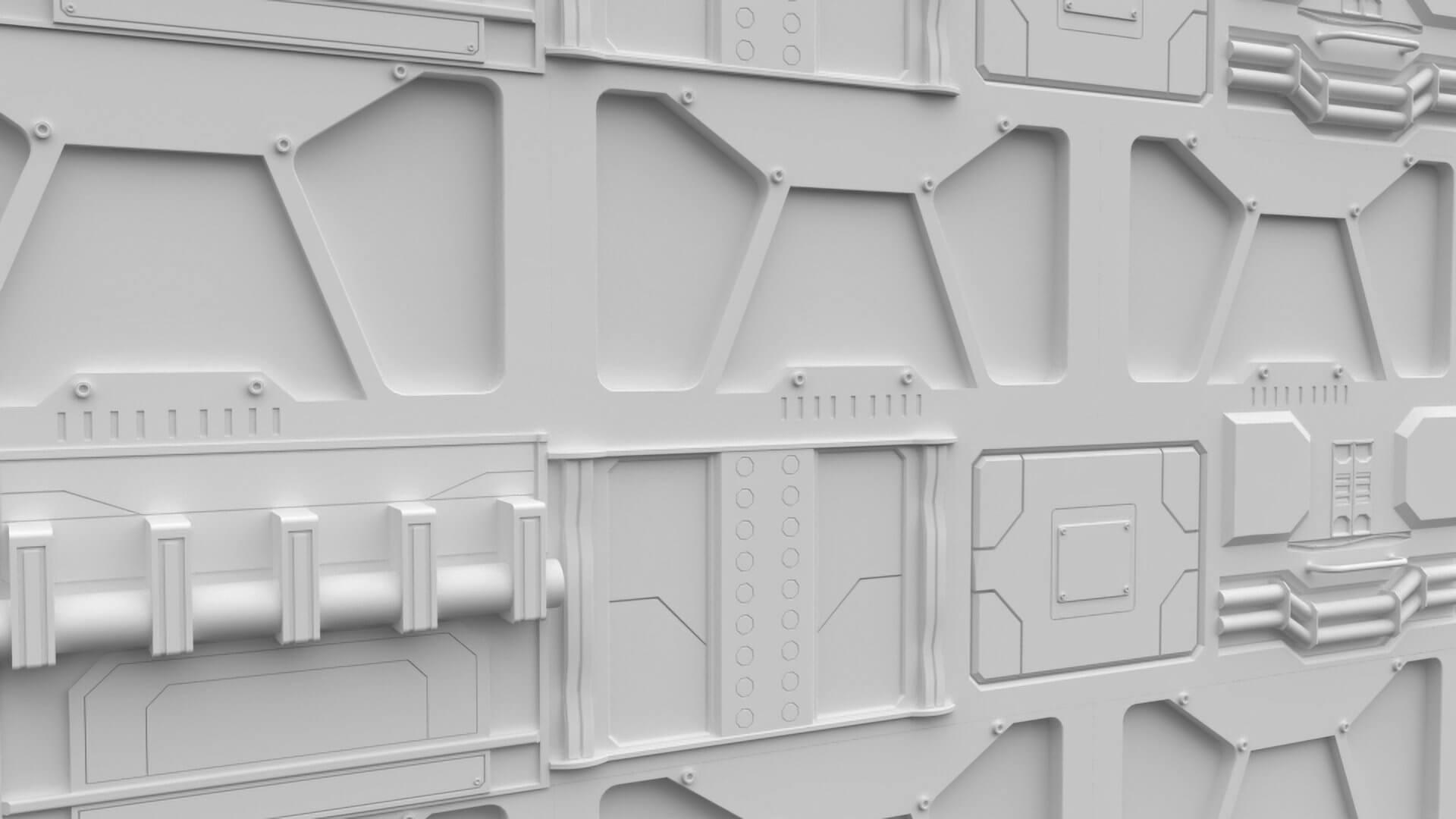 Sci Fi Texture Panels