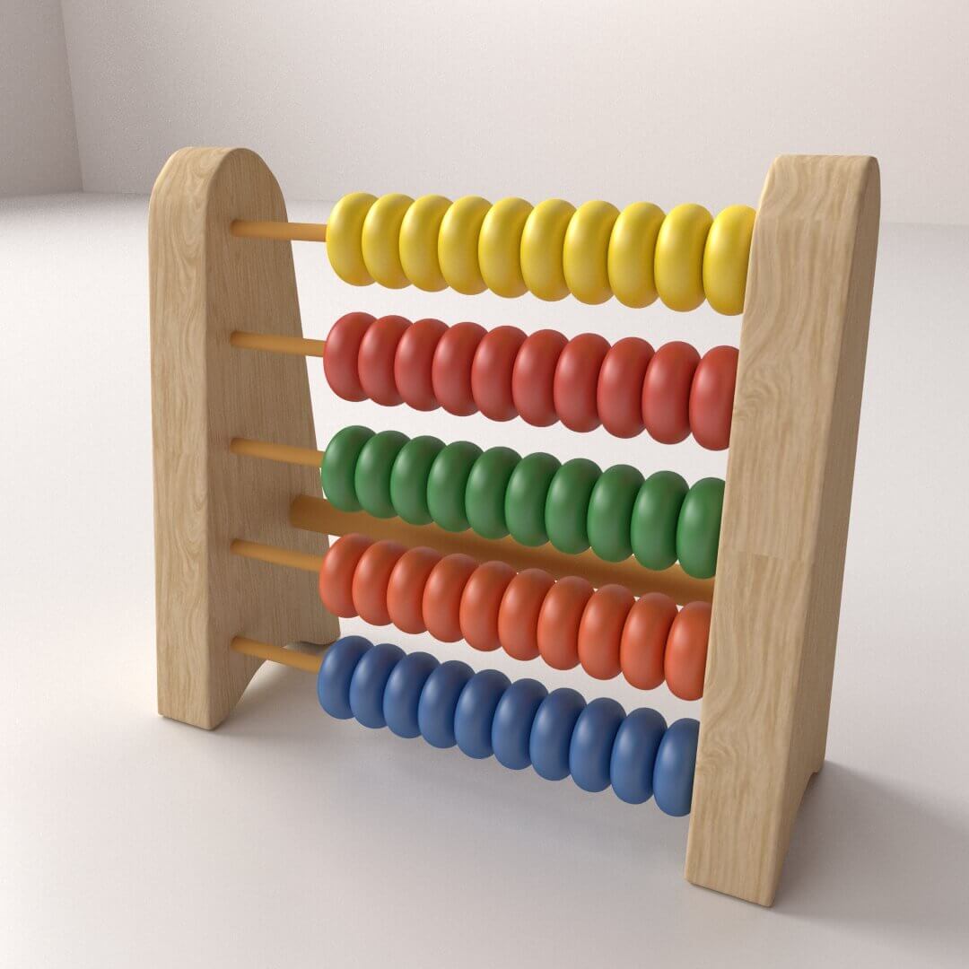 Childs Abacus - 3D Model by firdz3d