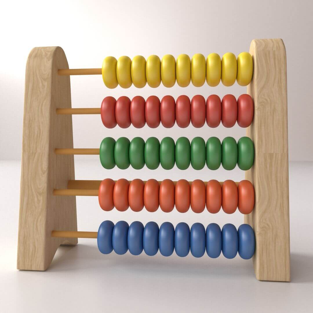 Childs Abacus - 3D Model by firdz3d