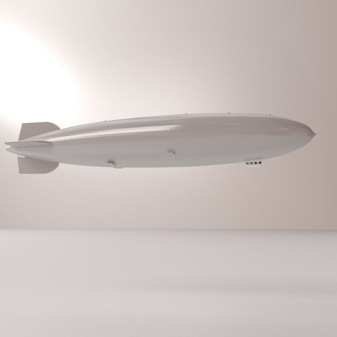 Airship - 3D Model by firdz3d
