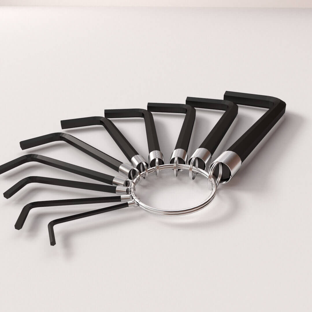 Allen Key - 3D Model by firdz3d