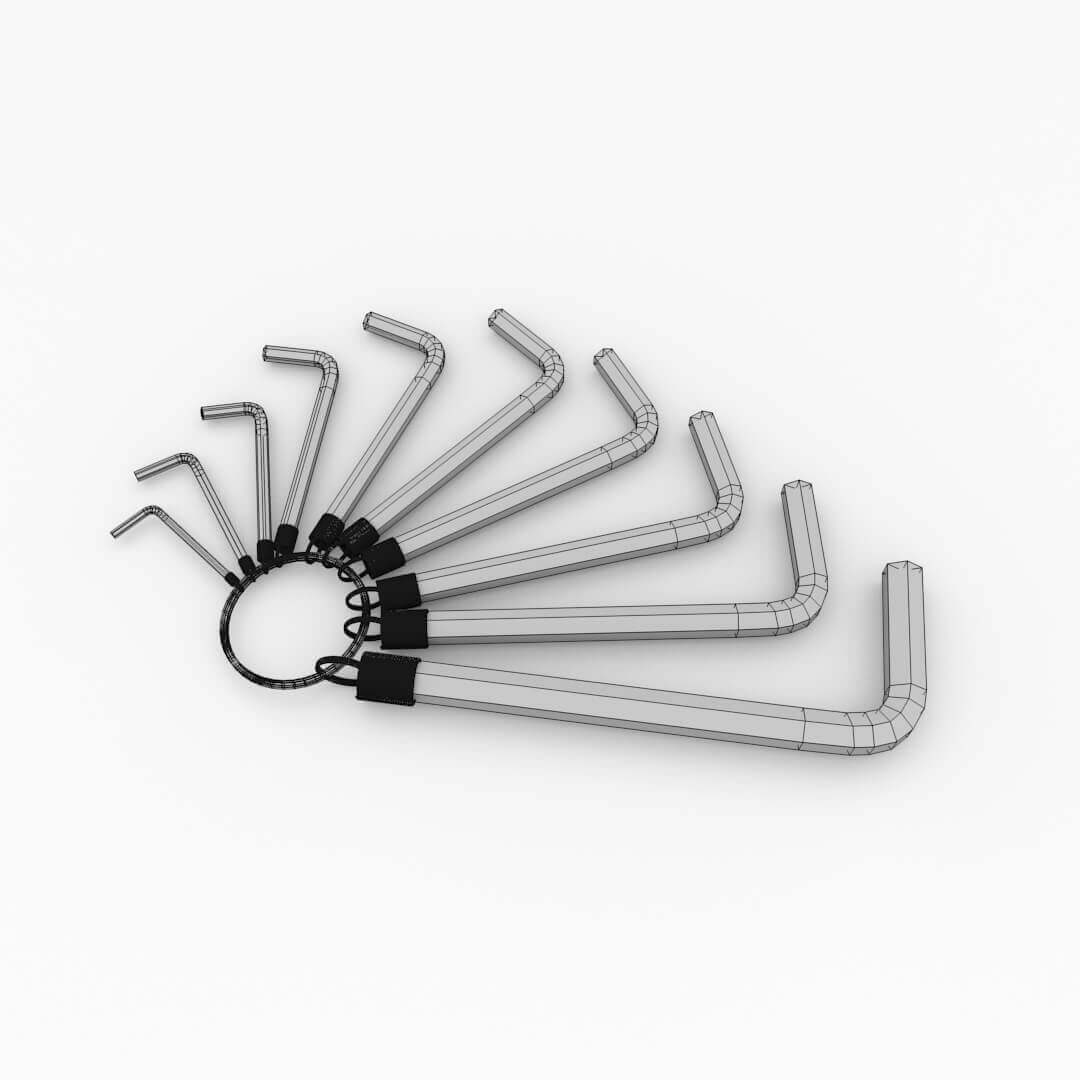 Allen Key - 3D Model by firdz3d