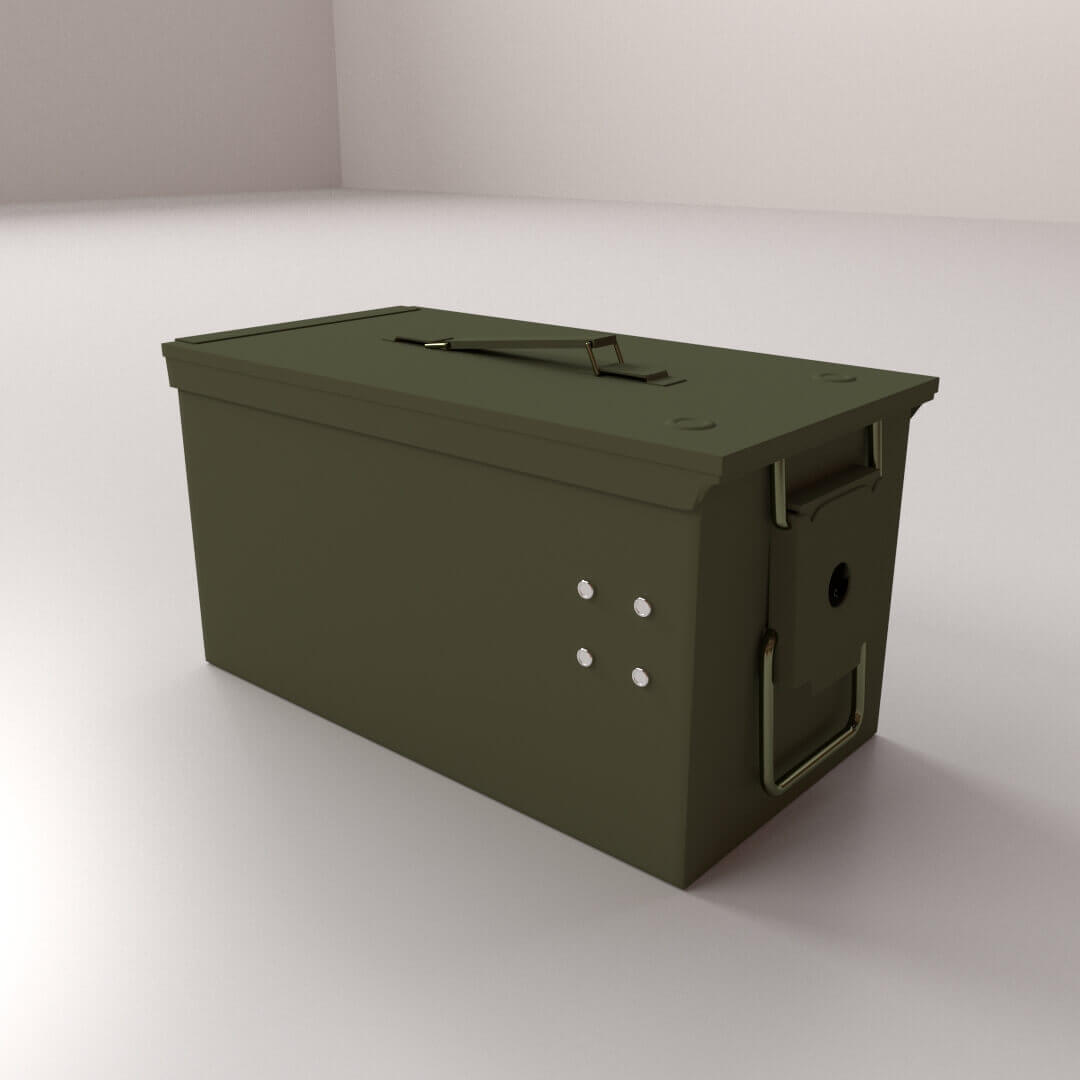 Ammo Box - 3D Model by firdz3d