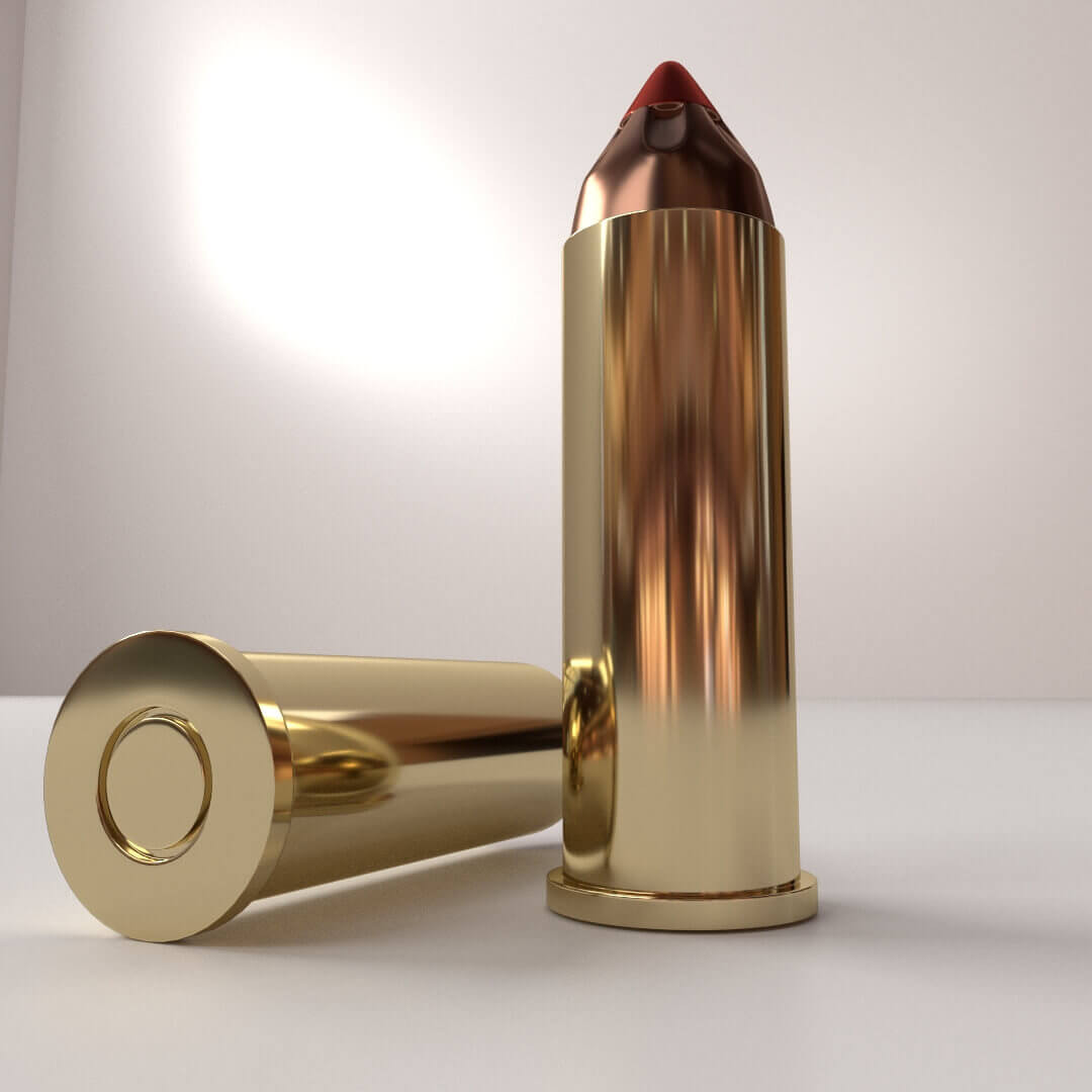 Ammunition 44 Magnum - 3D Model by firdz3d