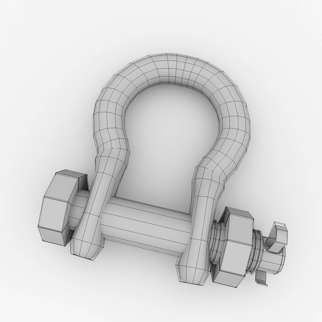 Anchor Shackle - 3D Model by firdz3d