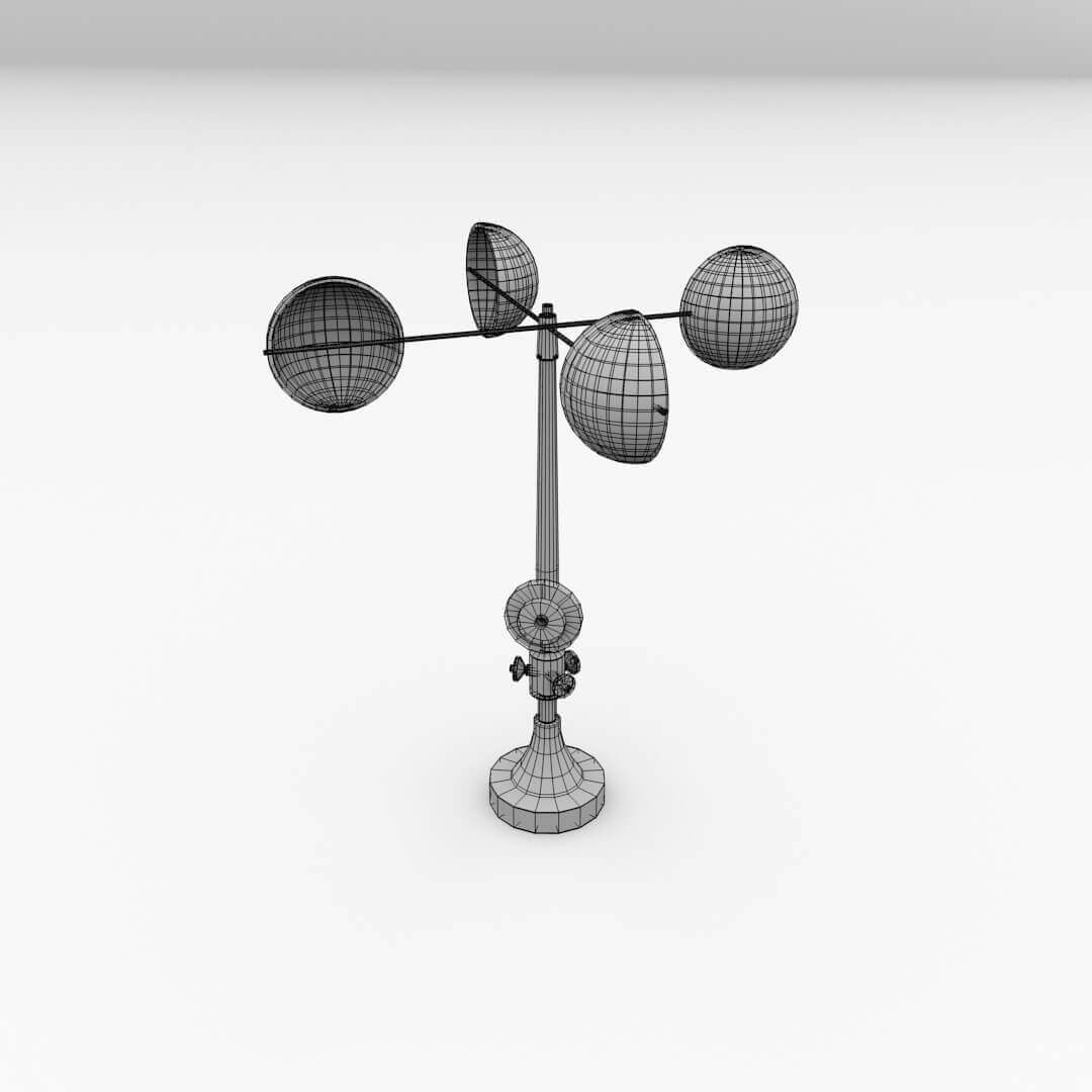 Anemometer - 3D Model by firdz3d