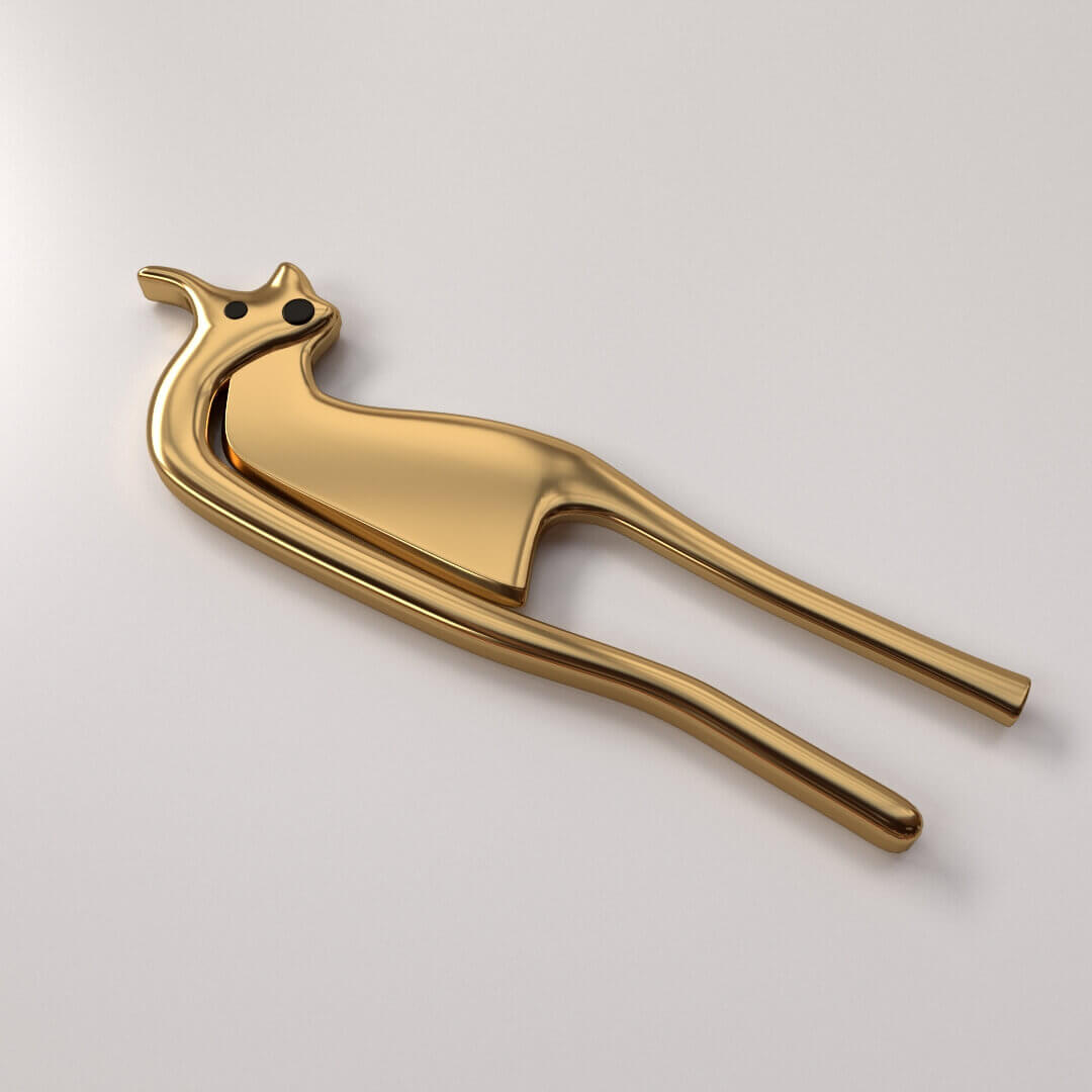 Areca Nut Cutter - 3D Model by firdz3d