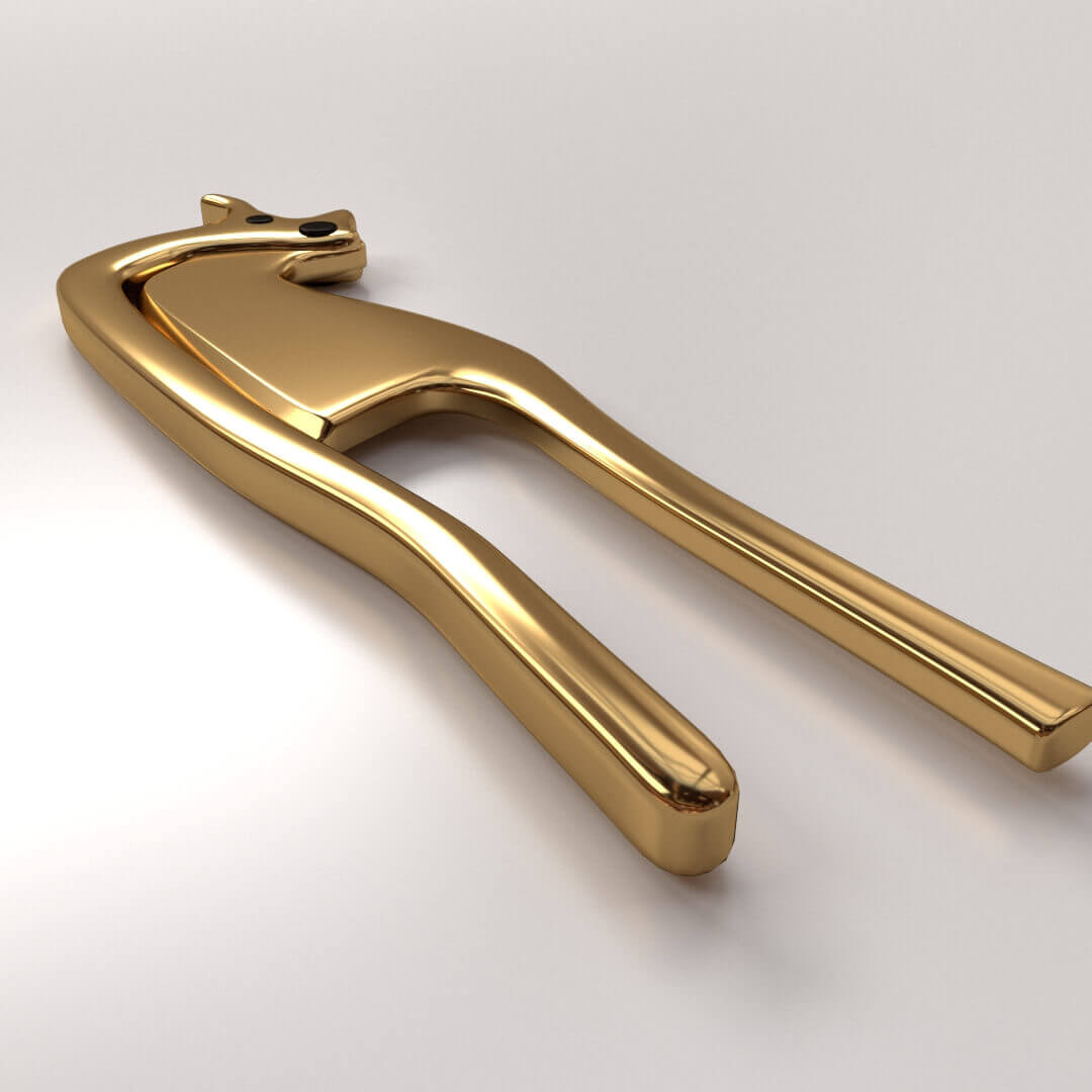 Areca Nut Cutter - 3D Model by firdz3d