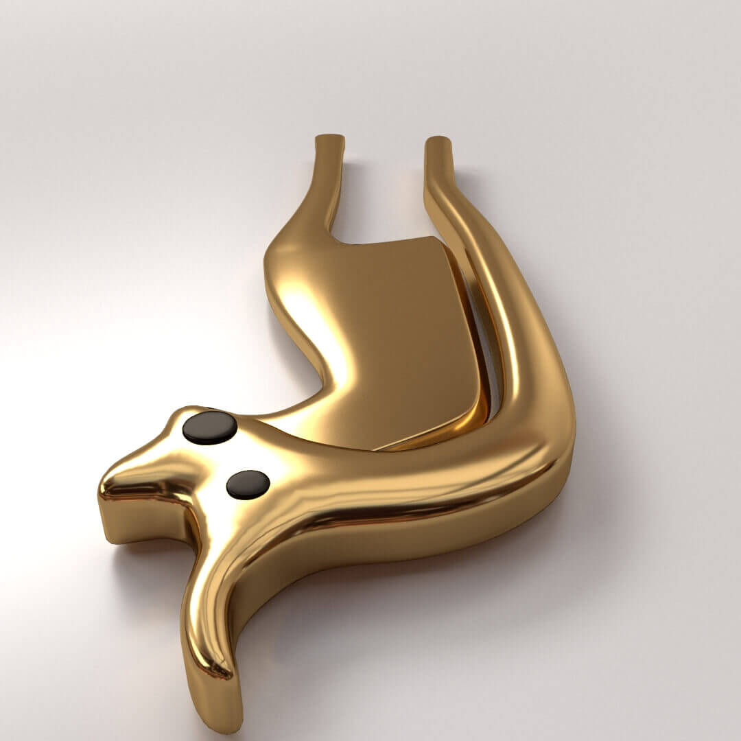 Areca Nut Cutter - 3D Model by firdz3d